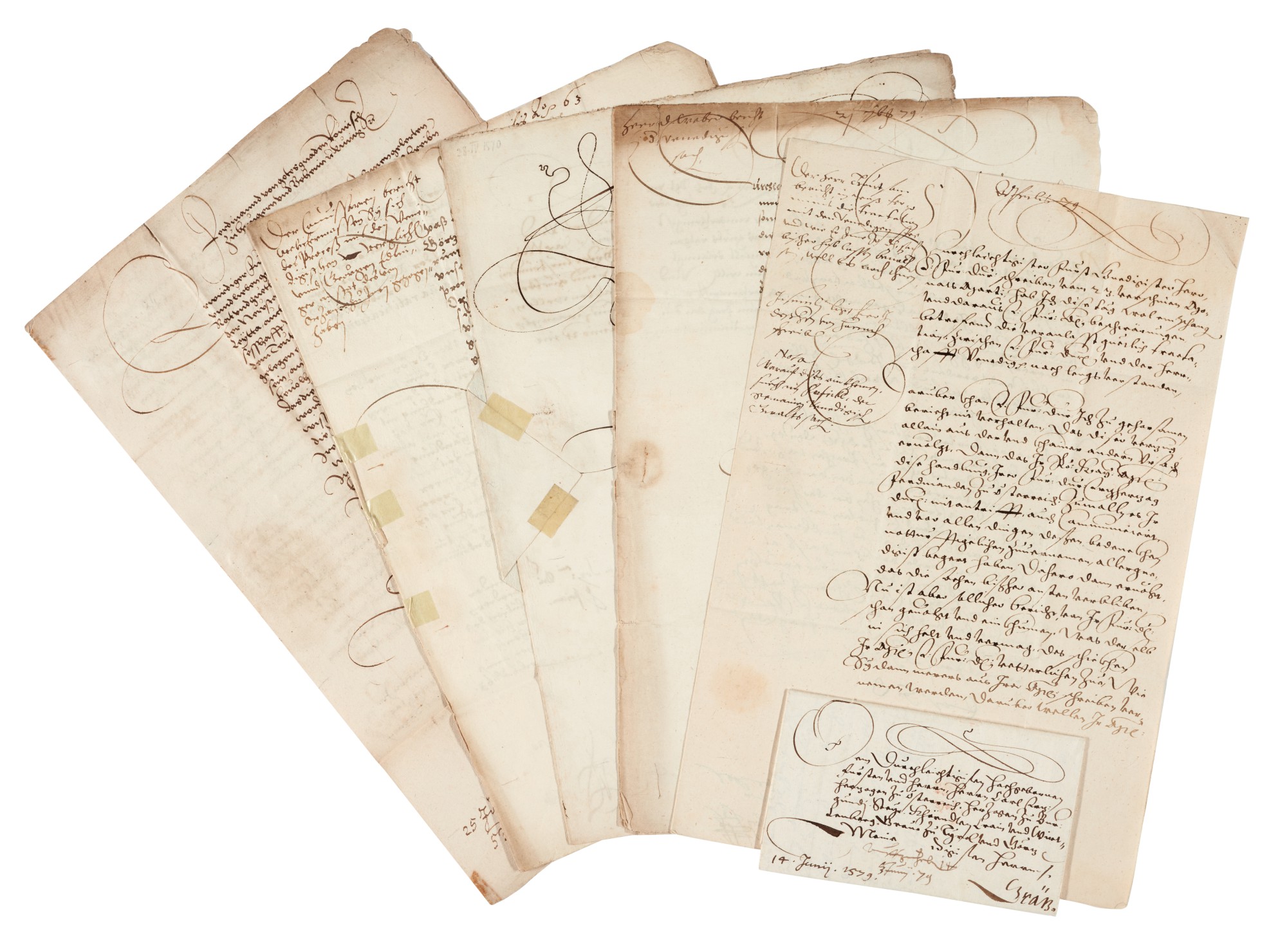 Ferdinand I, and Rudolph II, Holy Roman Emperors | Series of seven ...