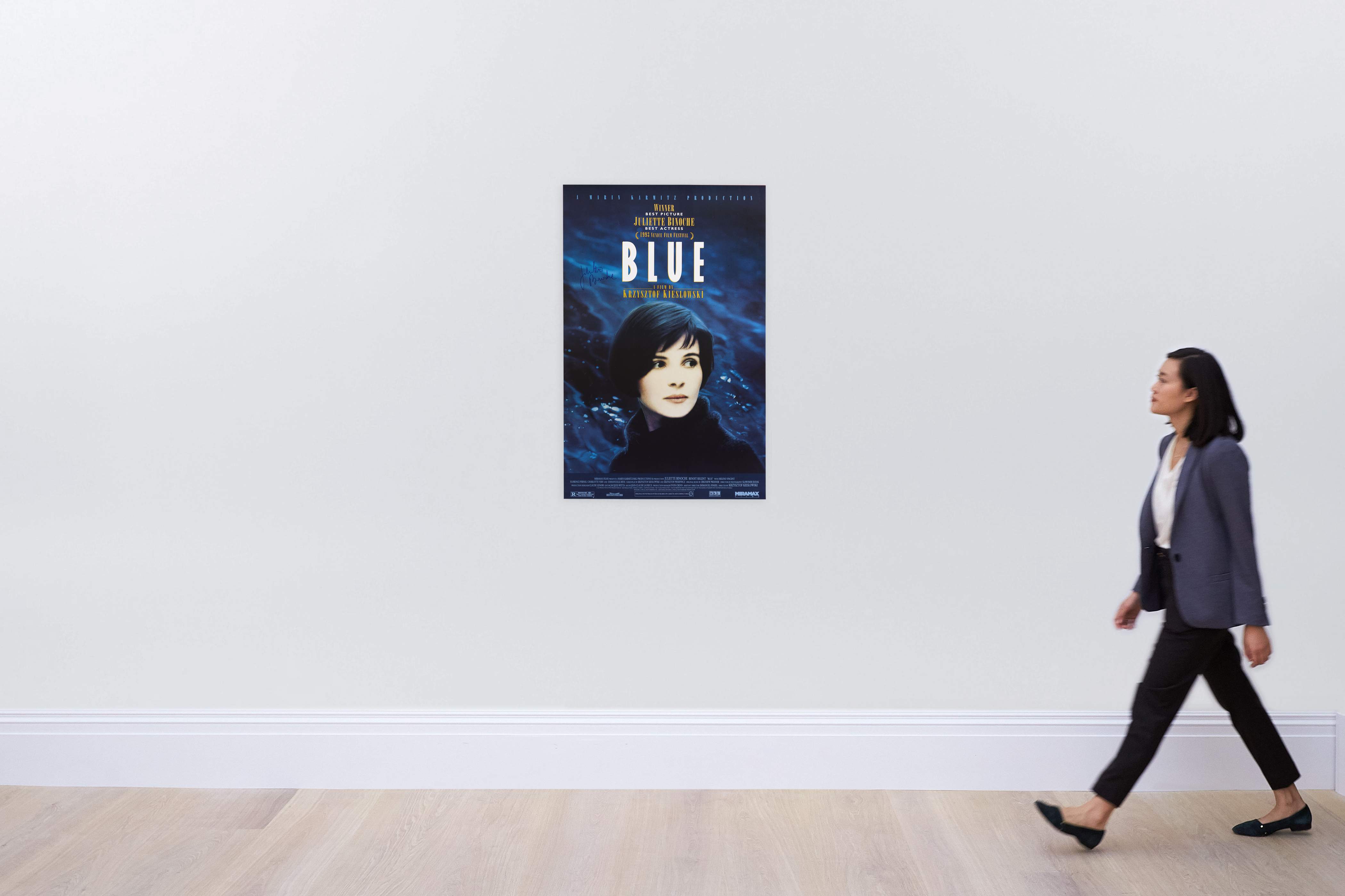 Trois Couleurs: Bleu / Three Colours: Blue (1993) Poster, US , Signed ...