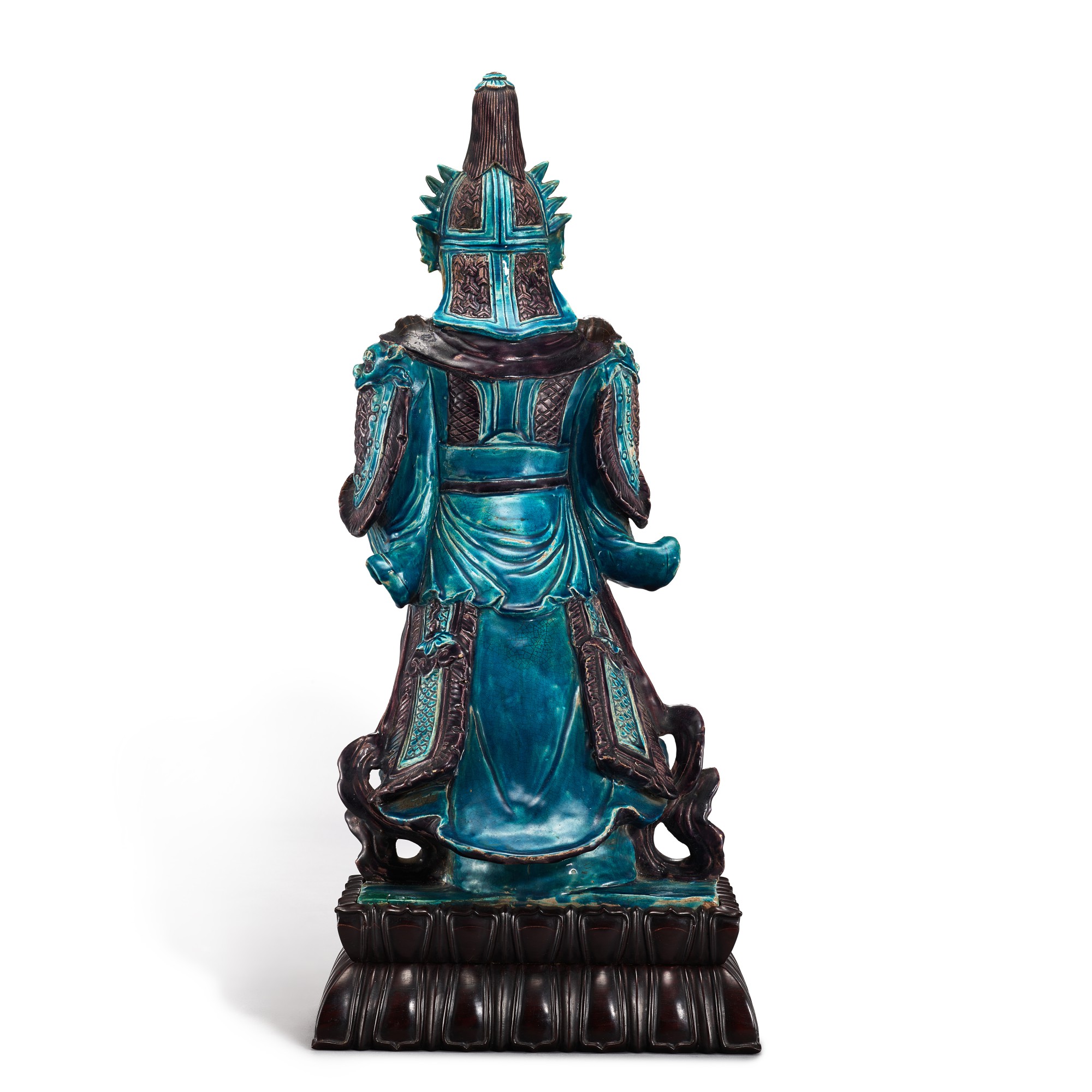 A large standing figure of Weituo, Ming dynasty 明 琉璃釉韋陀立像 | CHINA ...
