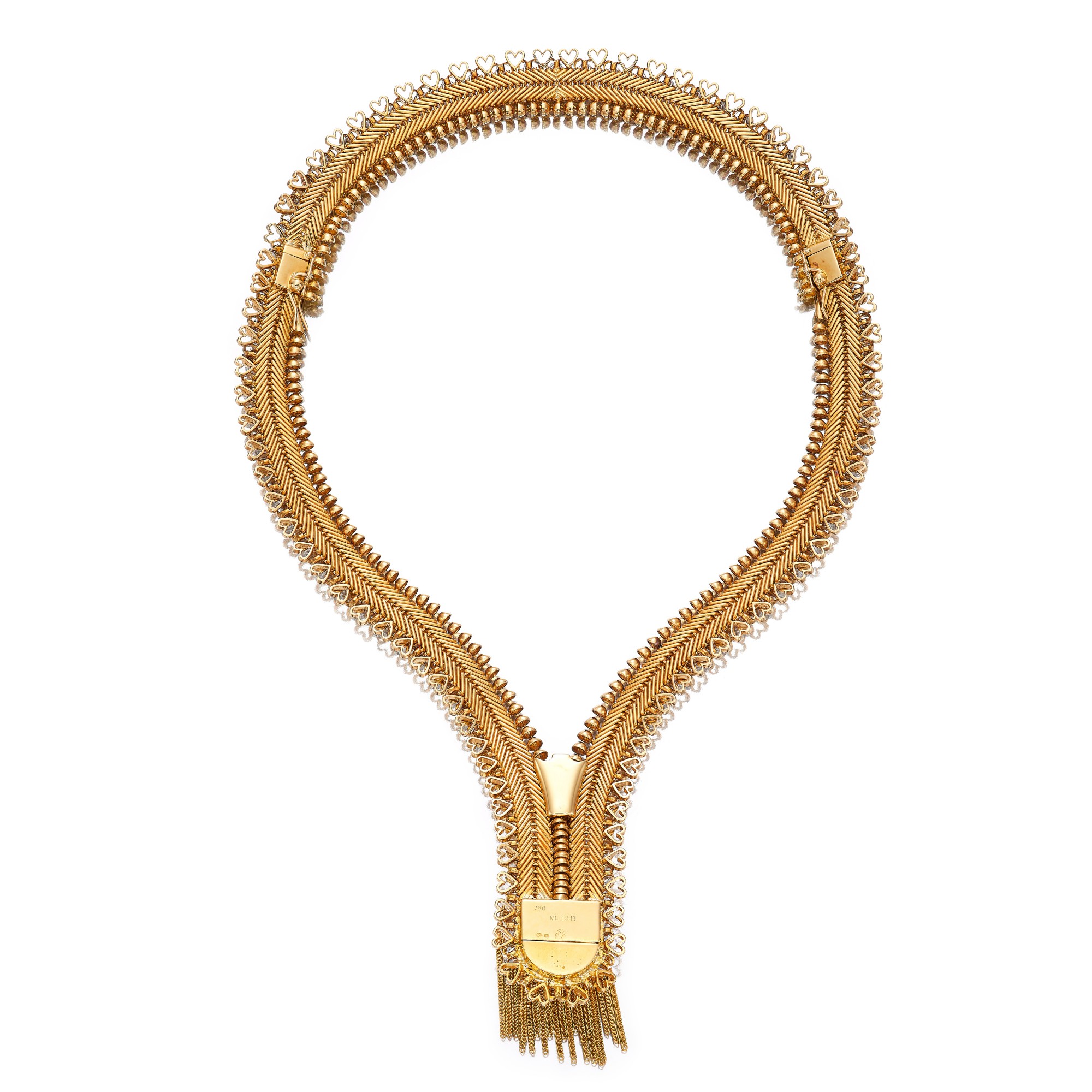 'Zip' Diamond Necklace | 梵克雅寶 | ‘Zip‘ 鑽石 項鏈 | Magnificent Jewels: Part ...