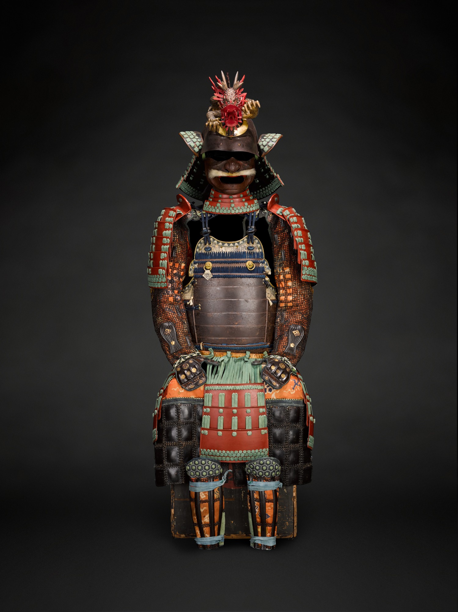 A gusoku [armour] | The helmet signed Myochin Muneyuki | Edo period ...