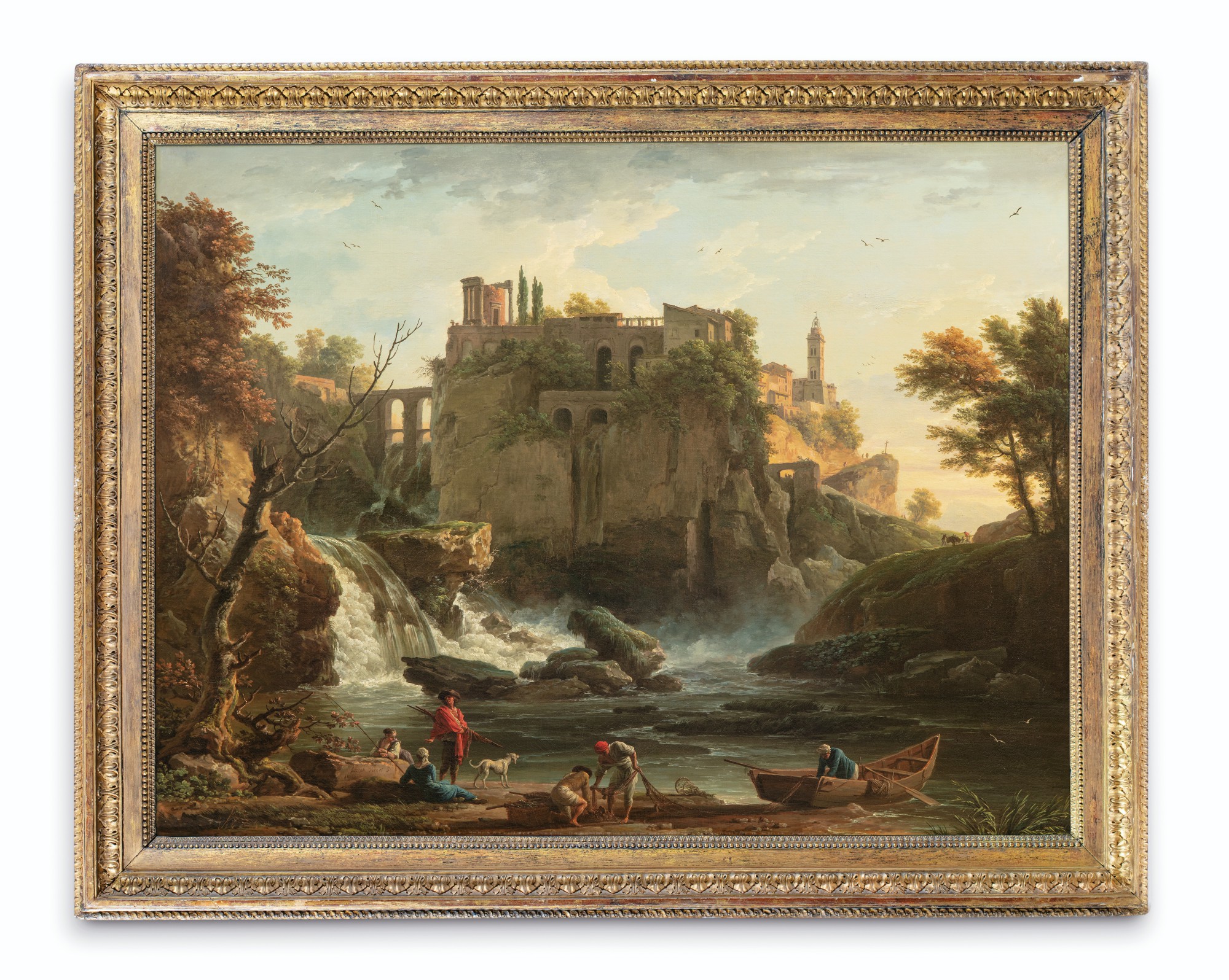 JOSEPH VERNET | VIEW OF TIVOLI | Tableaux Dessins Sculptures 1300-1900 ...