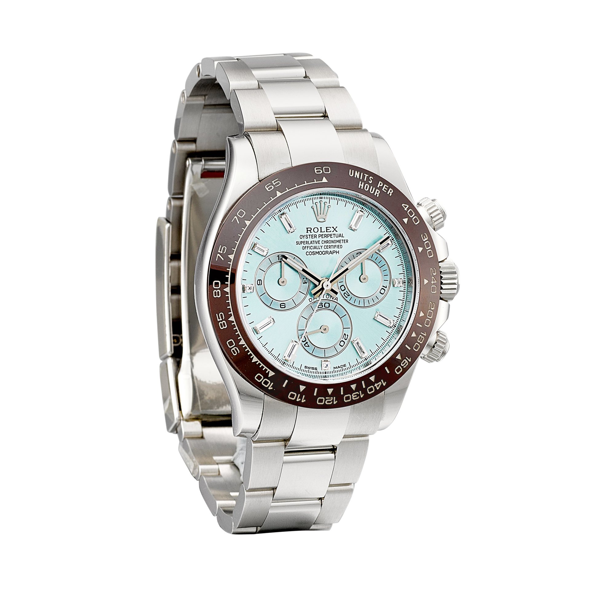 Cosmograph Daytona, Reference 116506 | A platinum and diamond-set ...
