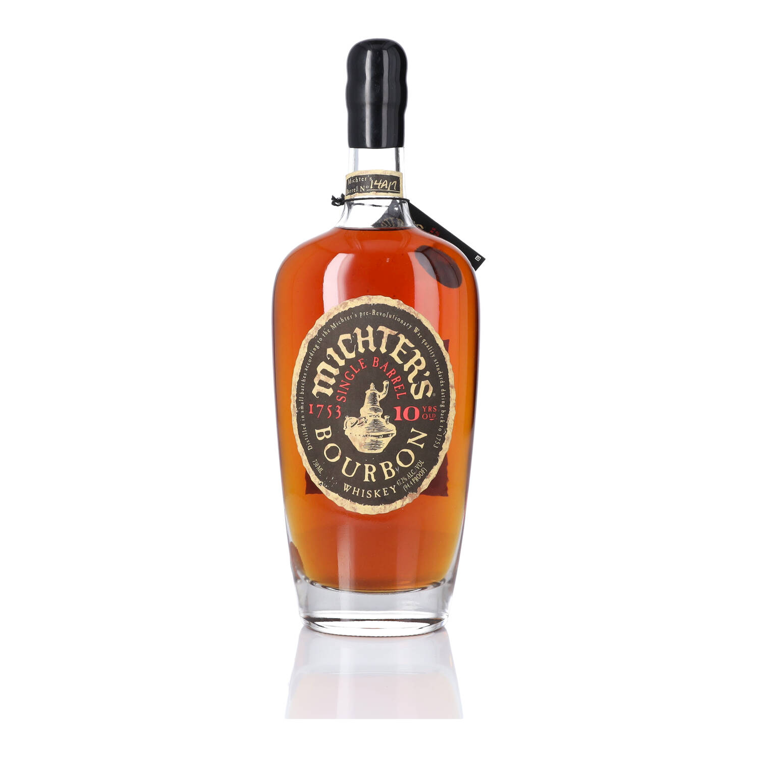 Michter's Single Barrel Bourbon 10 Year Old 94.4 Proof NV (1 BT 75cl ...