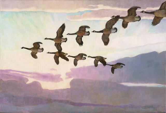 N.C. Wyeth Canada Geese In Spring Available For Immediate Sale At Sotheby’s