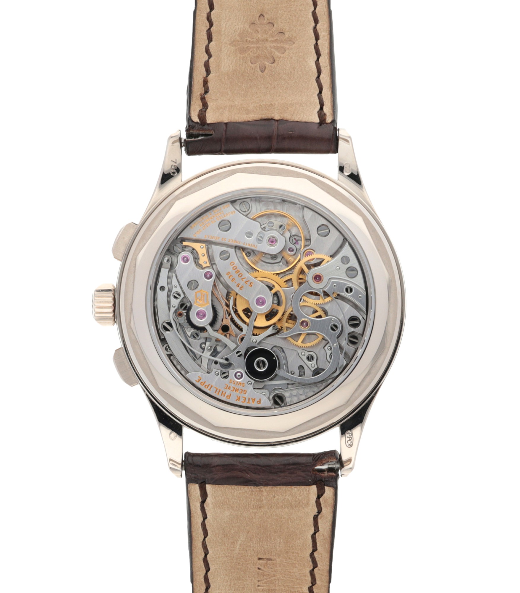 PATEK PHILIPPE | REF 5170 WHITE GOLD CHRONOGRAPH WRISTWATCH WITH ...
