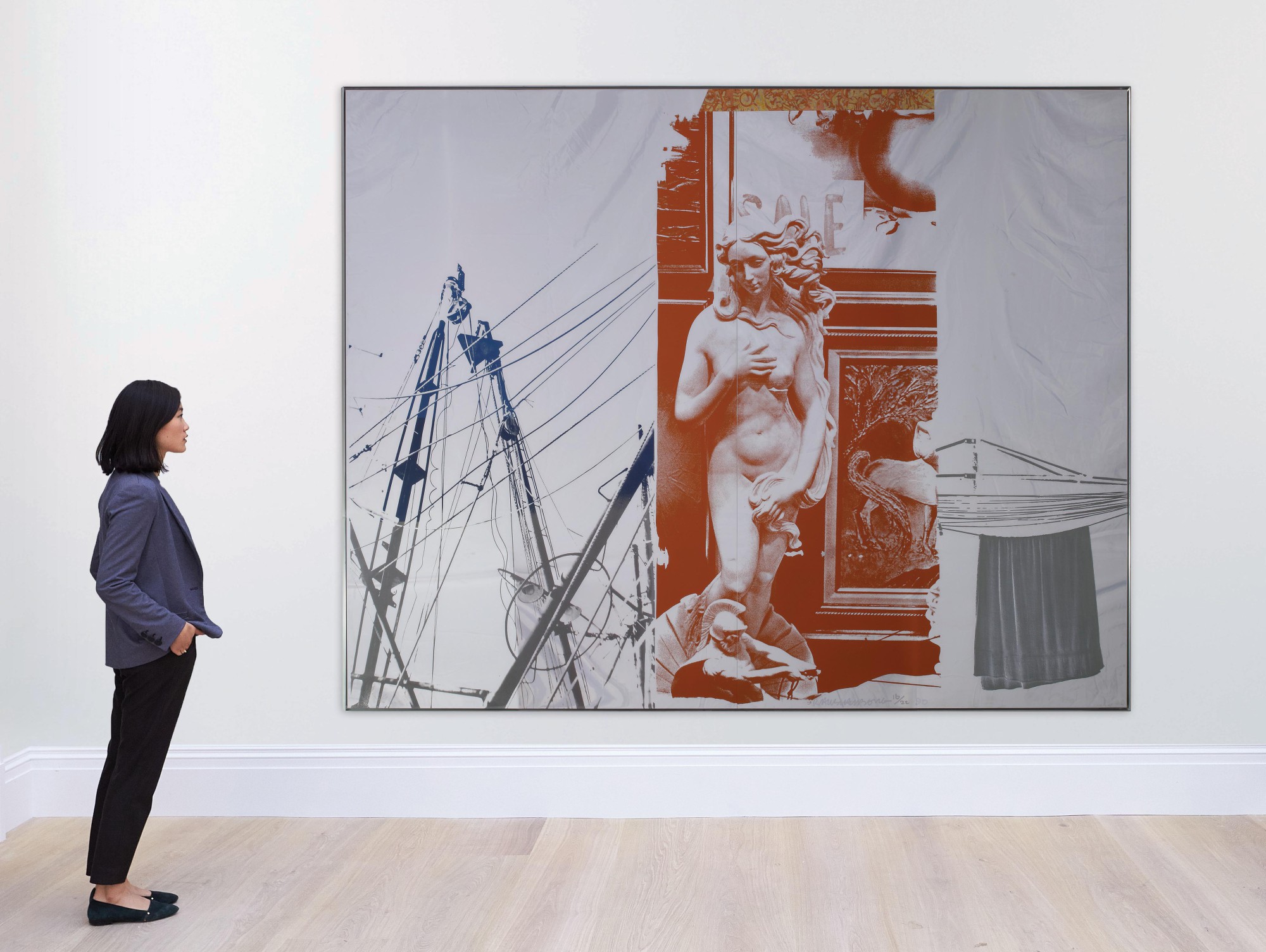 ROBERT RAUSCHENBERG | SWIM, FROM ROCI USA (WAX FIRE WORKS ...