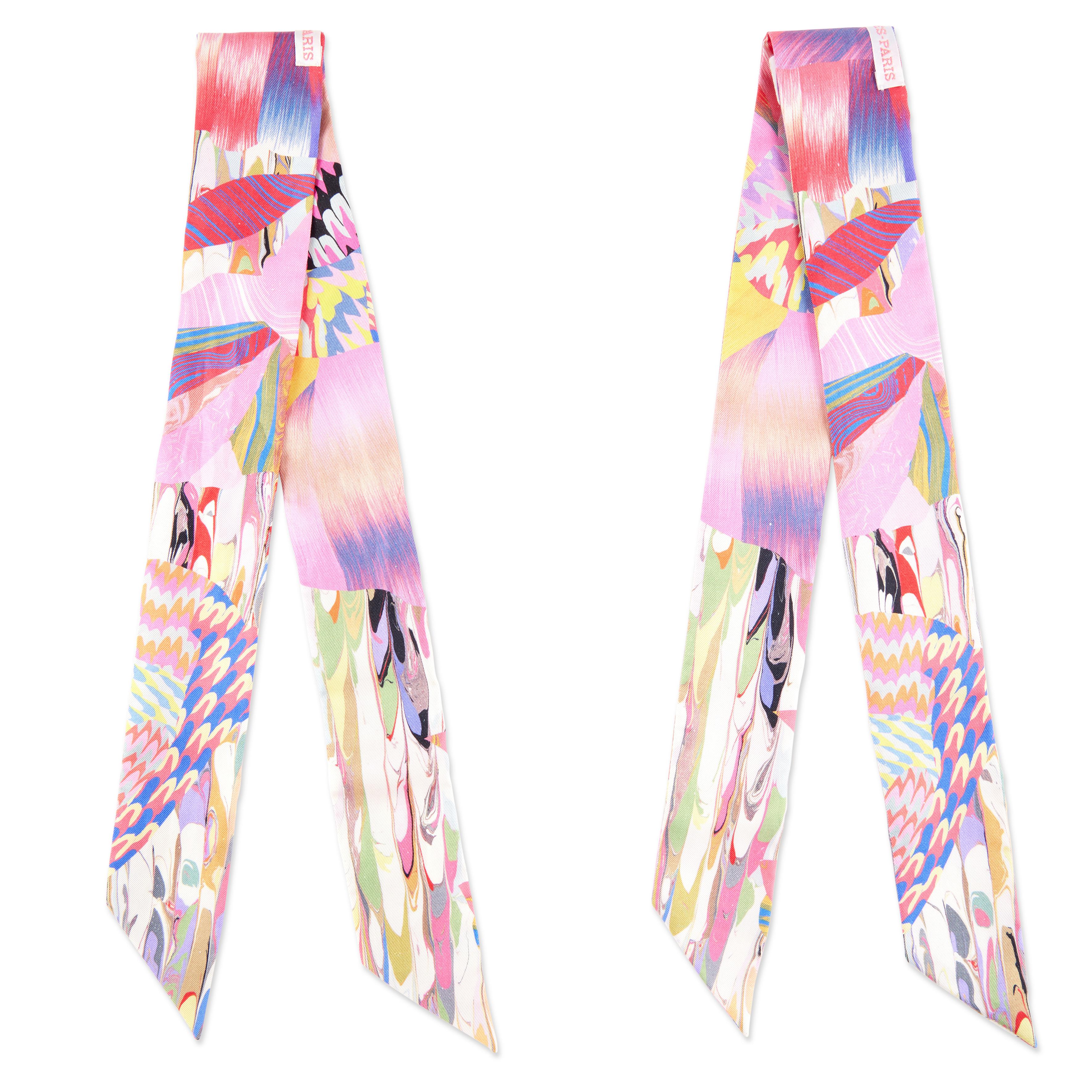 Marble Silk Twilly Scarves | Handbags & Accessories | 2022 | Sotheby's