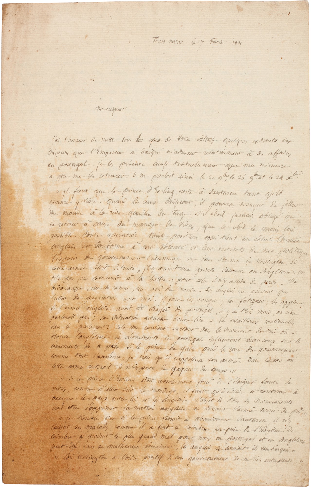 Napoleonic France | A collection of letters and documents by Marshals ...