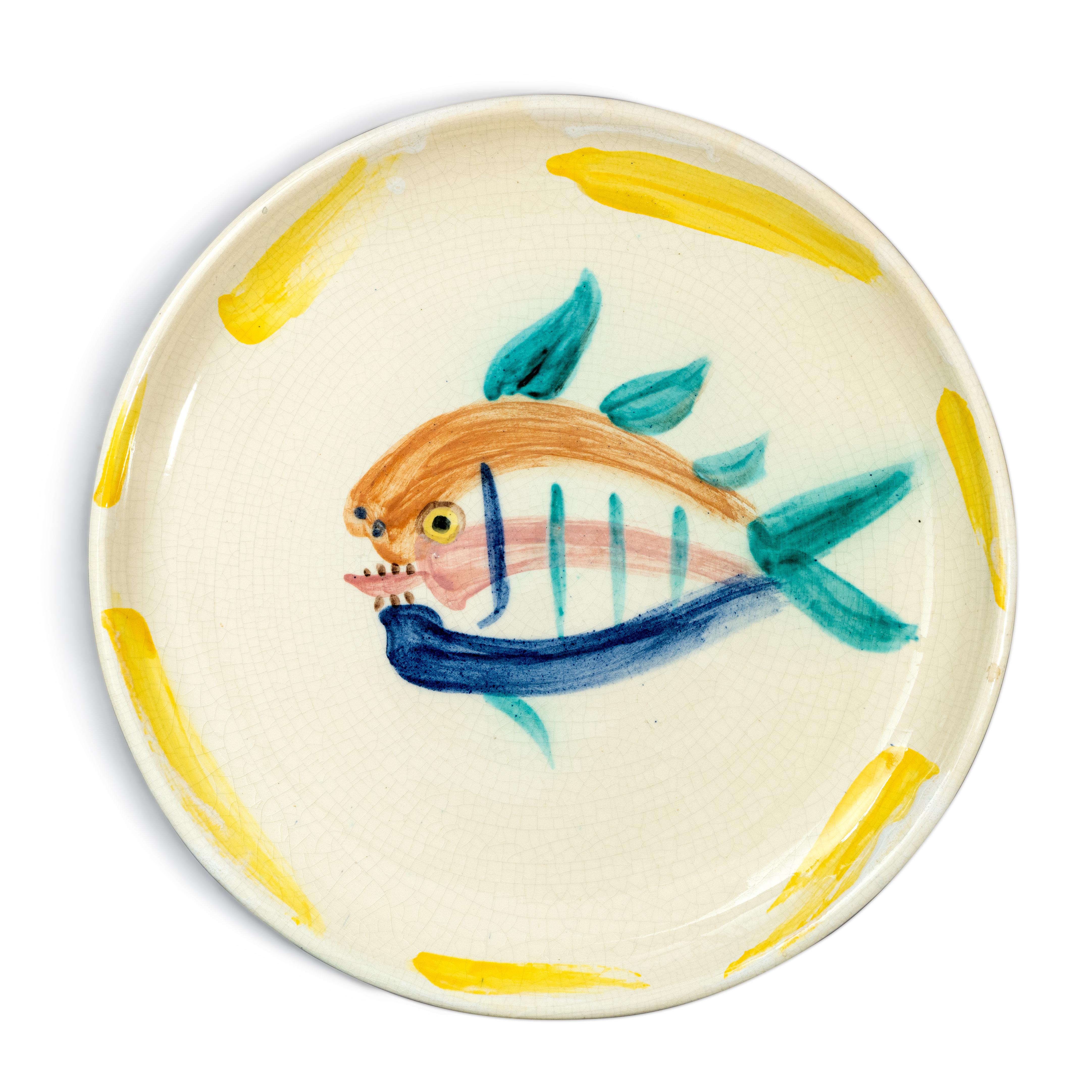 Service poisson: large plate and plates N and R (A. R. 3, 17 & 21 ...