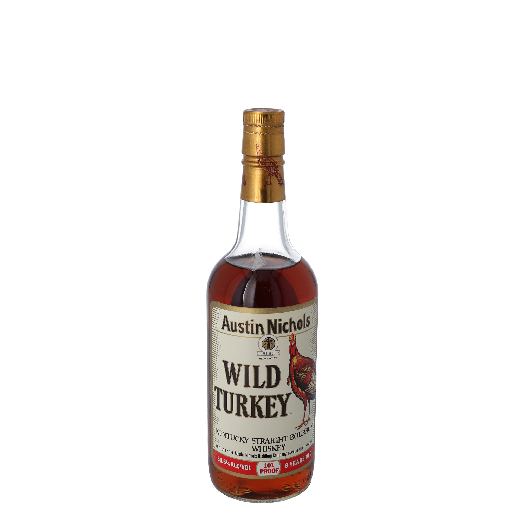 Wild Turkey 8 Year Old 101 proof NV (1 BT75) | Rare Bourbon + Rye | The ...