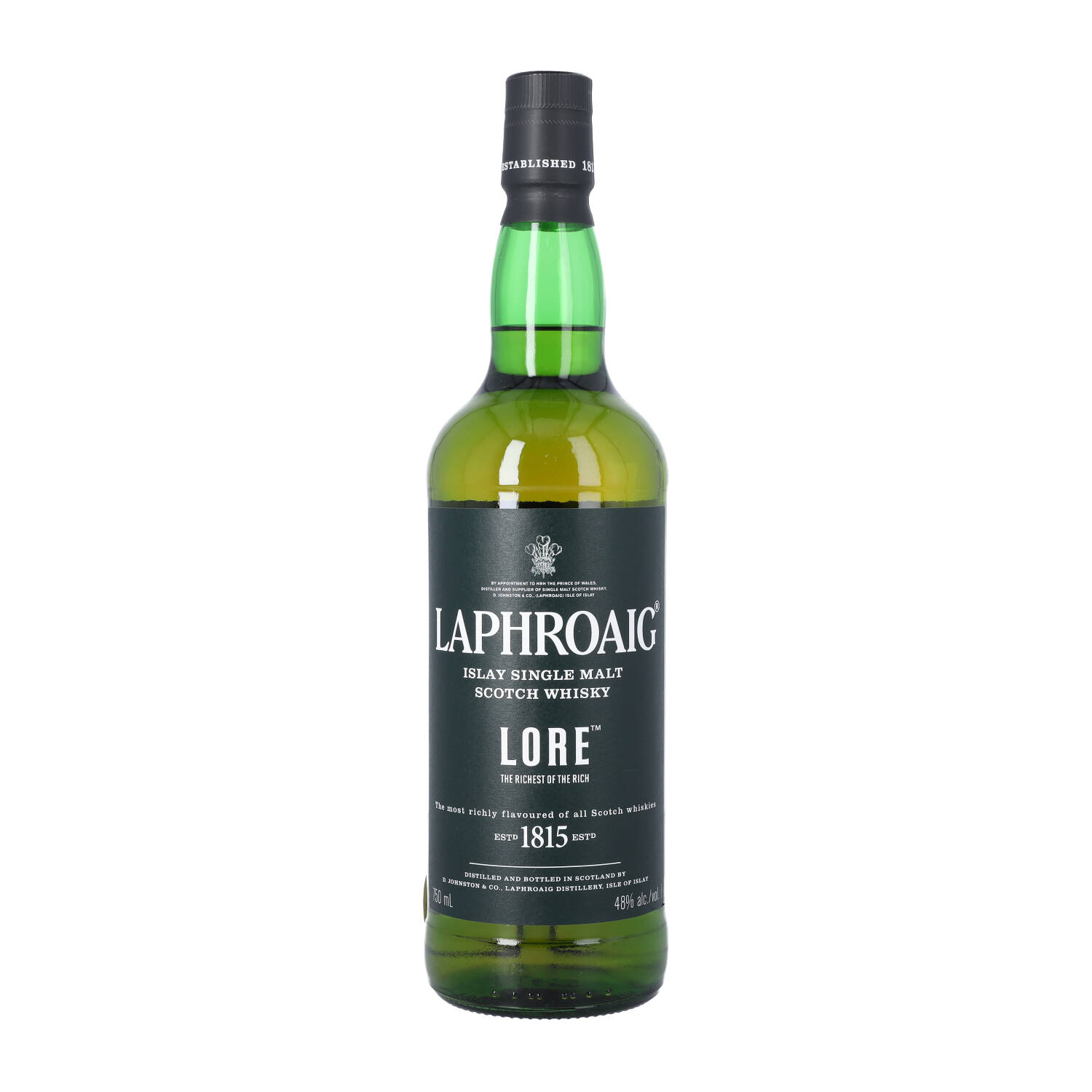 Laphroaig Lore 48.0 abv NV (1 BT75) | Whisky & Whiskey | The Three ...