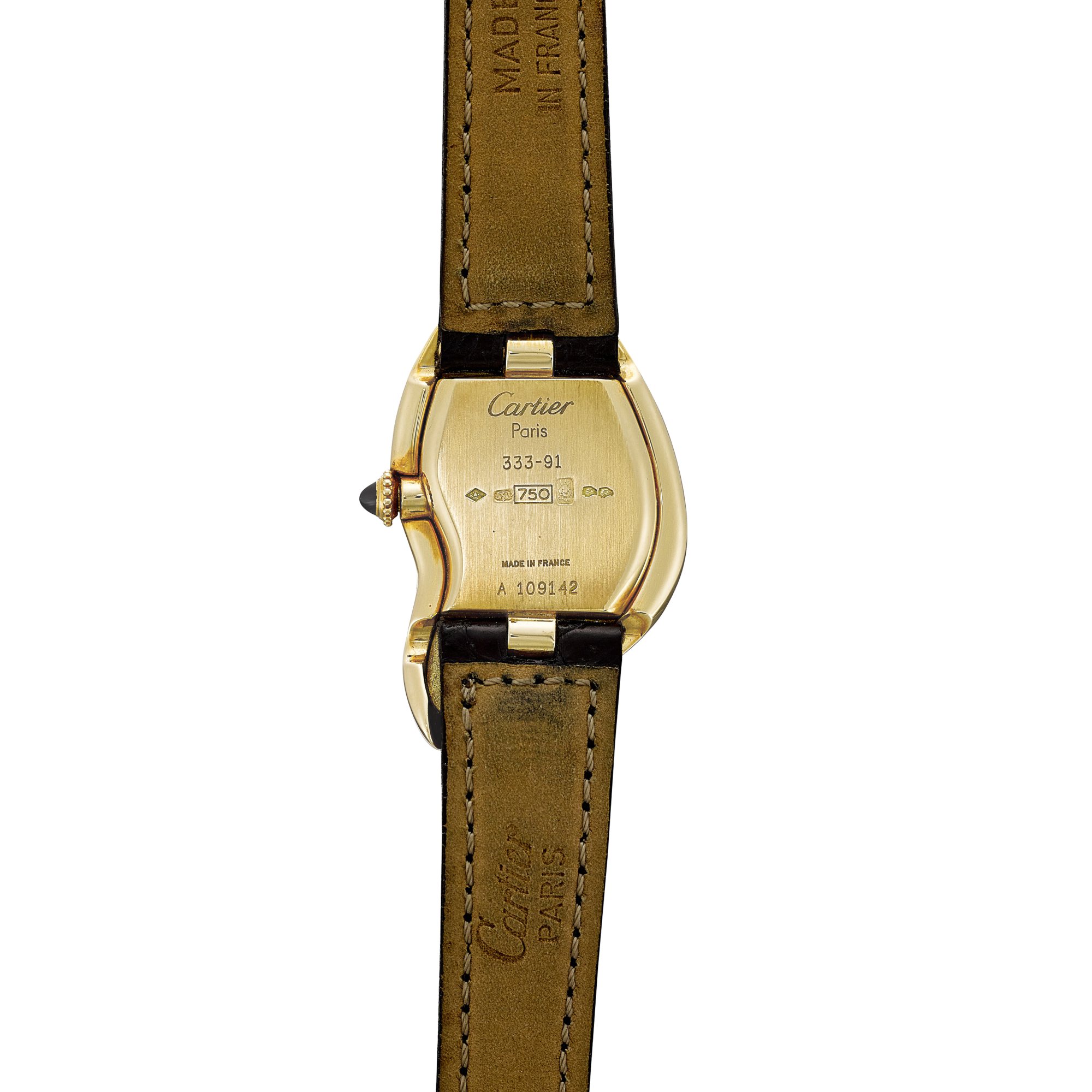 Crash | A limited edition yellow gold wristwatch, Circa 1991 | 卡地亞 ...