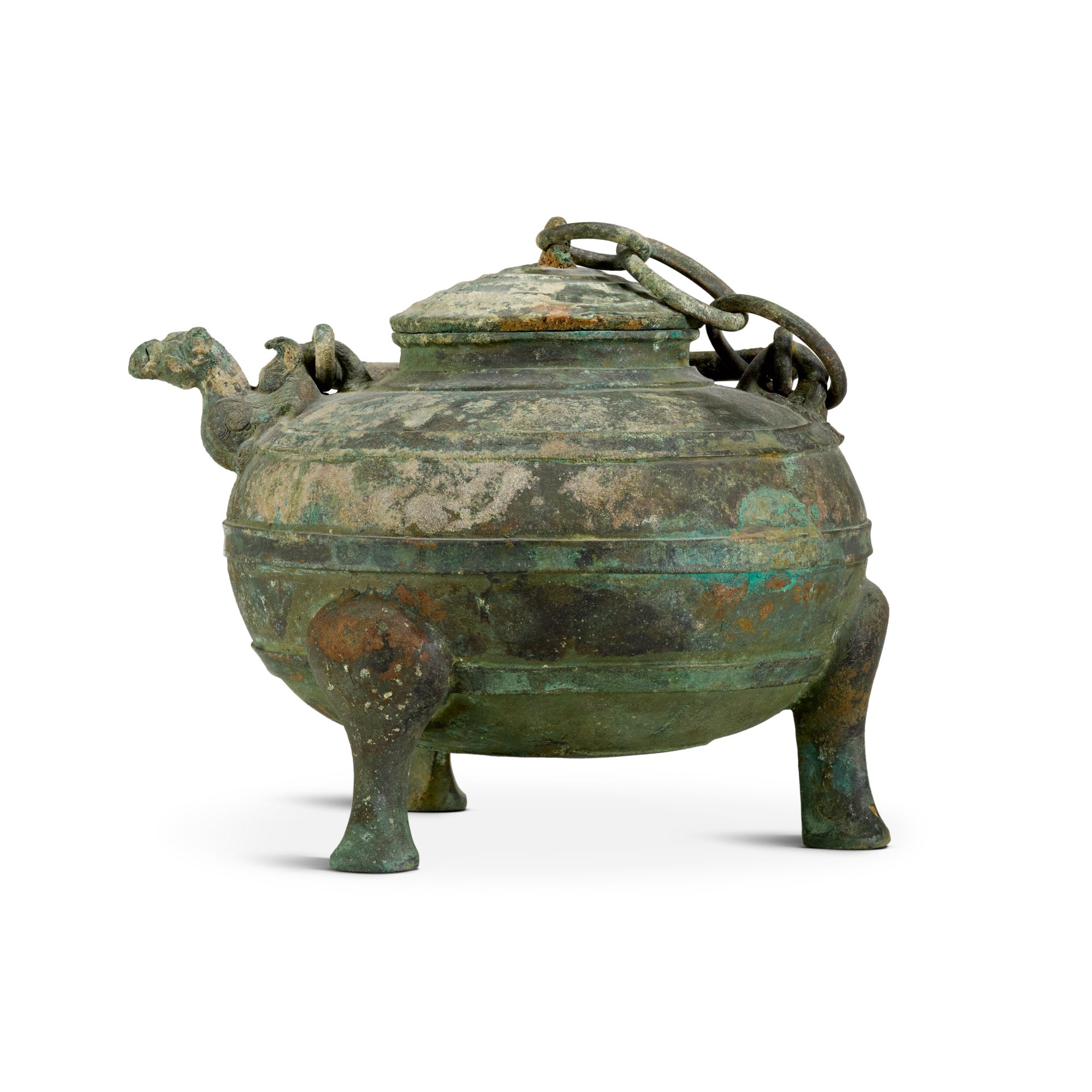 An archaic bronze ritual pouring vessel, he, Eastern Zhou dynasty | 東周 ...