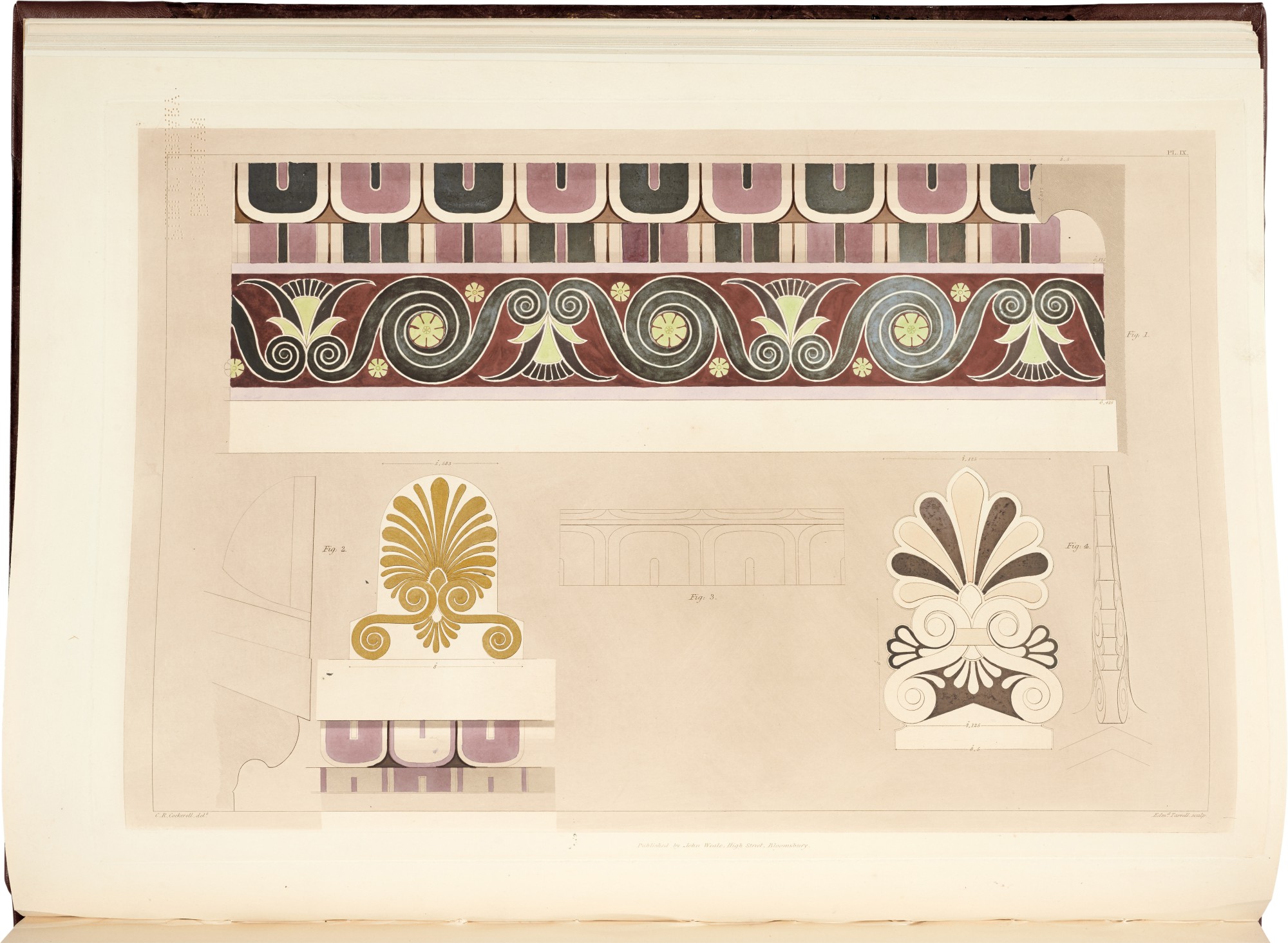 Charles Cockerell | Temples of Jupiter Panhellenius at Aegina, and of ...