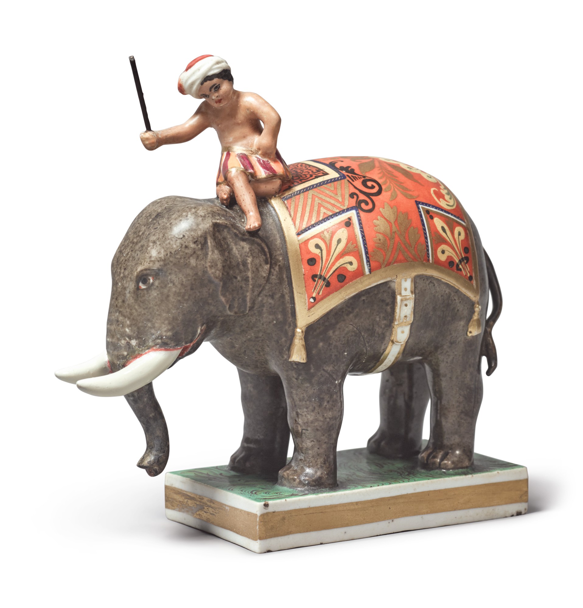 A DERBY FIGURE OF AN ELEPHANT, CIRCA 1815 | Mario Buatta: Prince of ...