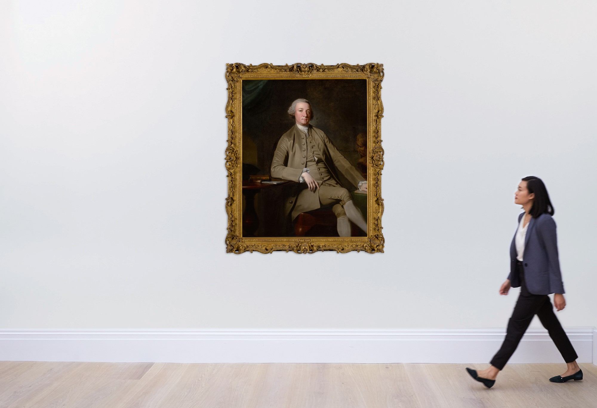 Portrait of a Gentleman, seated, probably William Suddel of Lancaster ...