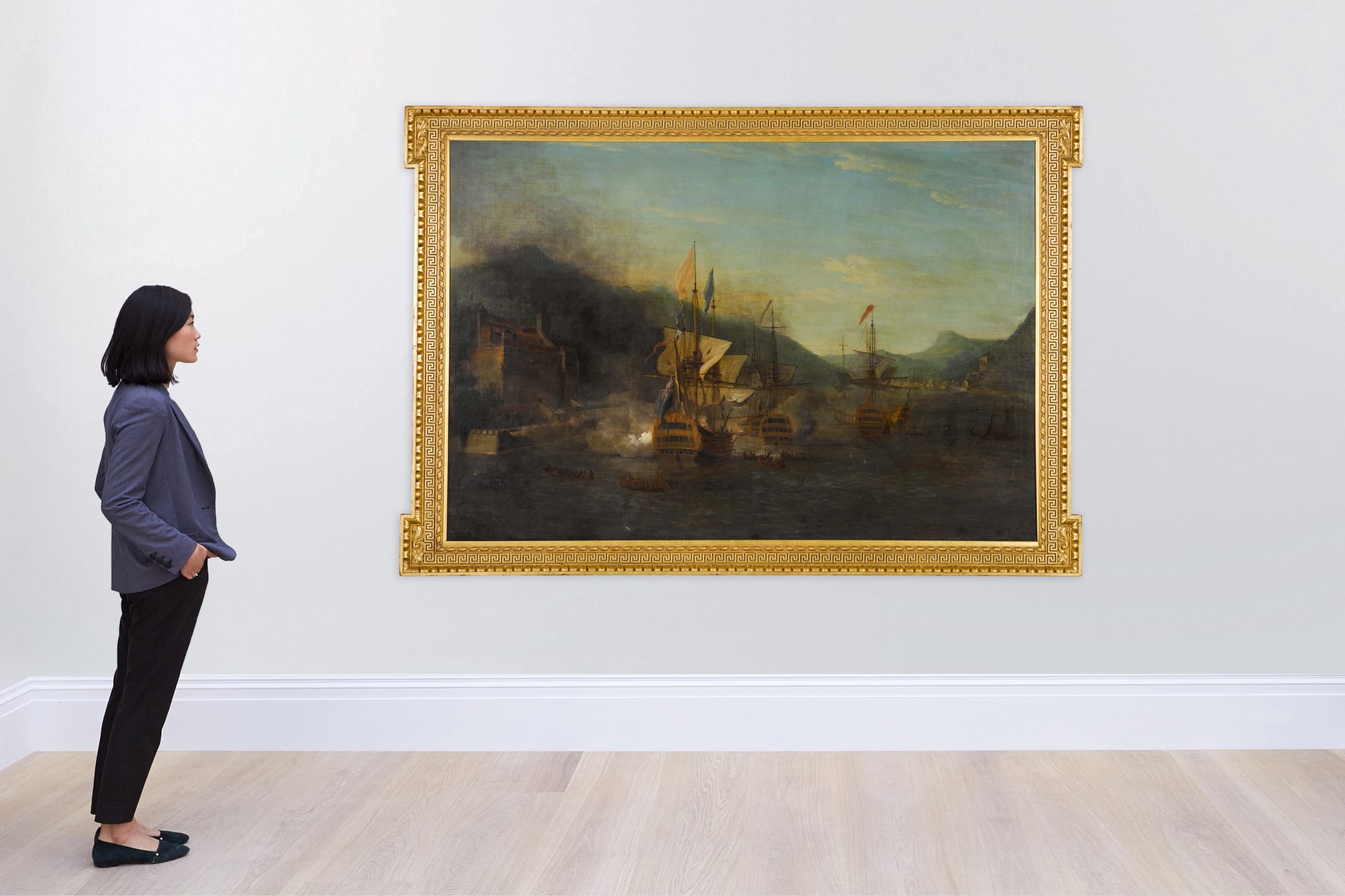 SAMUEL SCOTT | THE BATTLE OF PORTO BELLO | Old Master Paintings | 2020 ...
