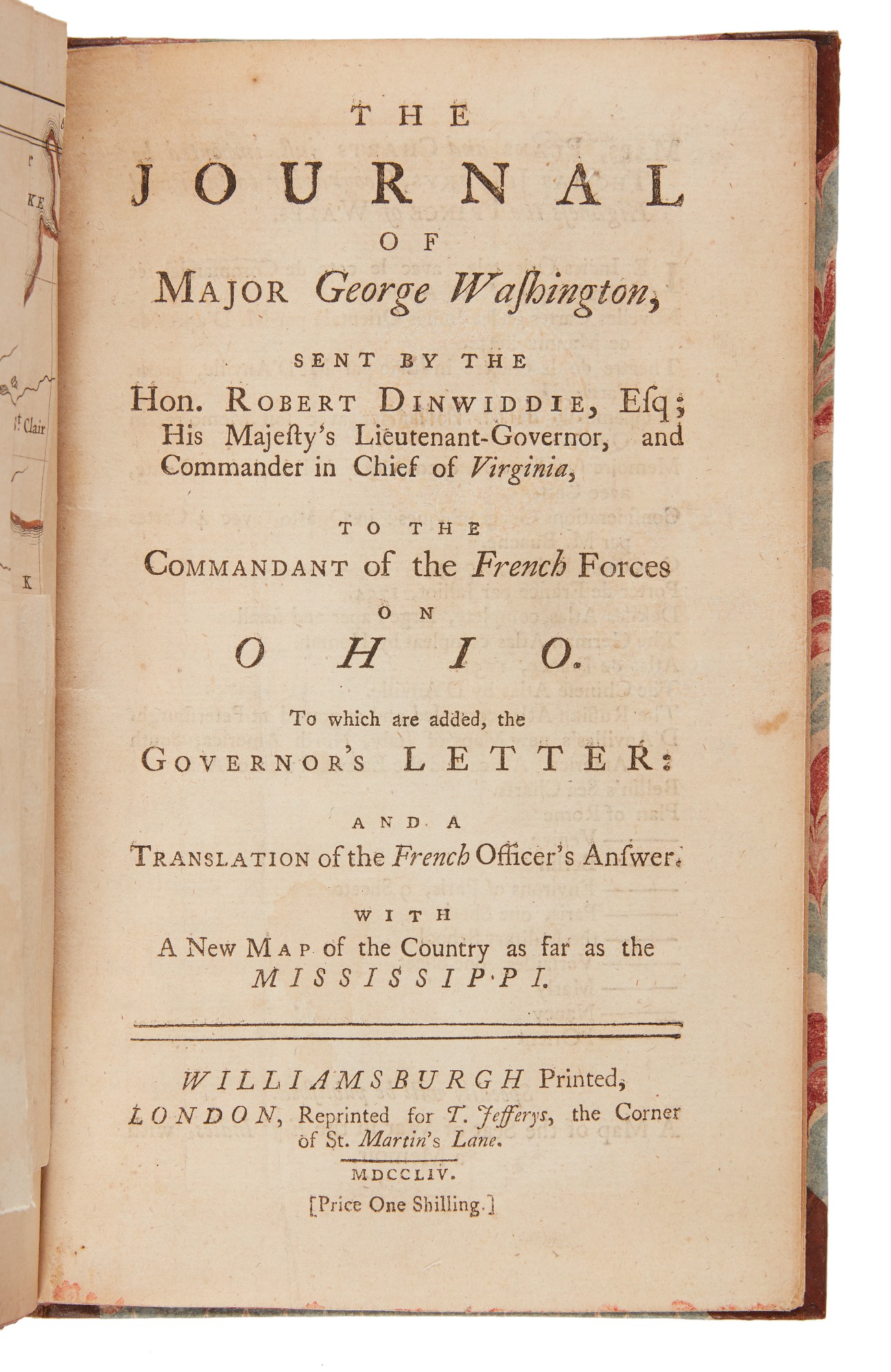 Washington, George | The French and Indian War intelligence journal of ...