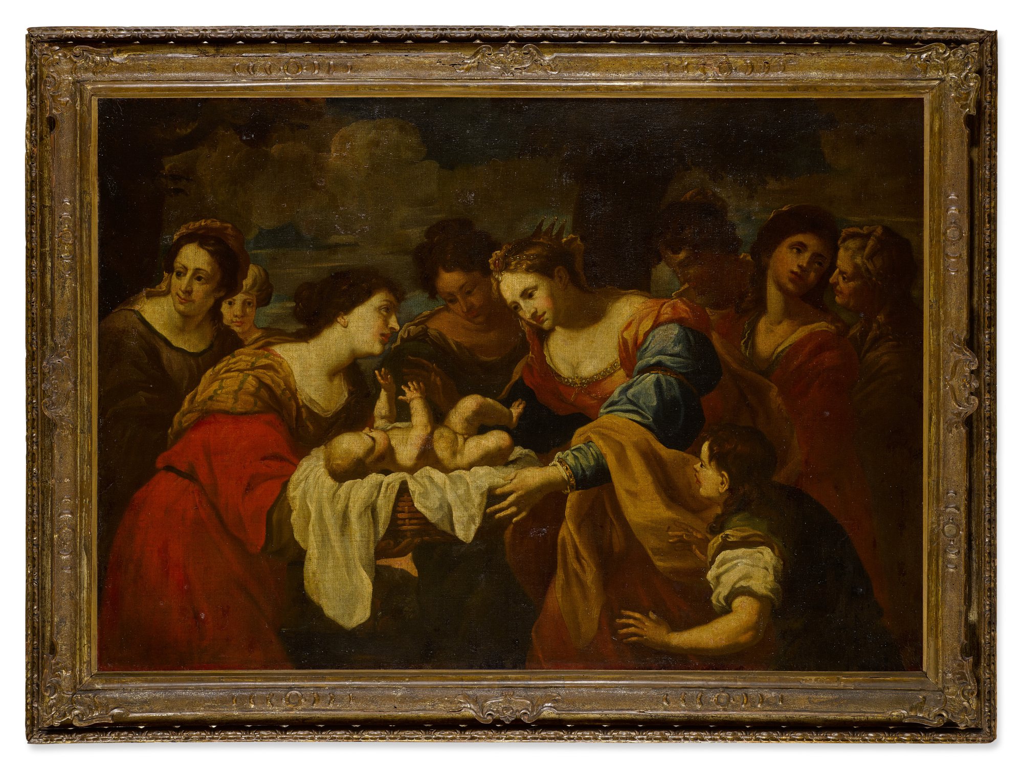 Moses discovered by Pharaoh's daughter | Master Paintings | 2022 ...