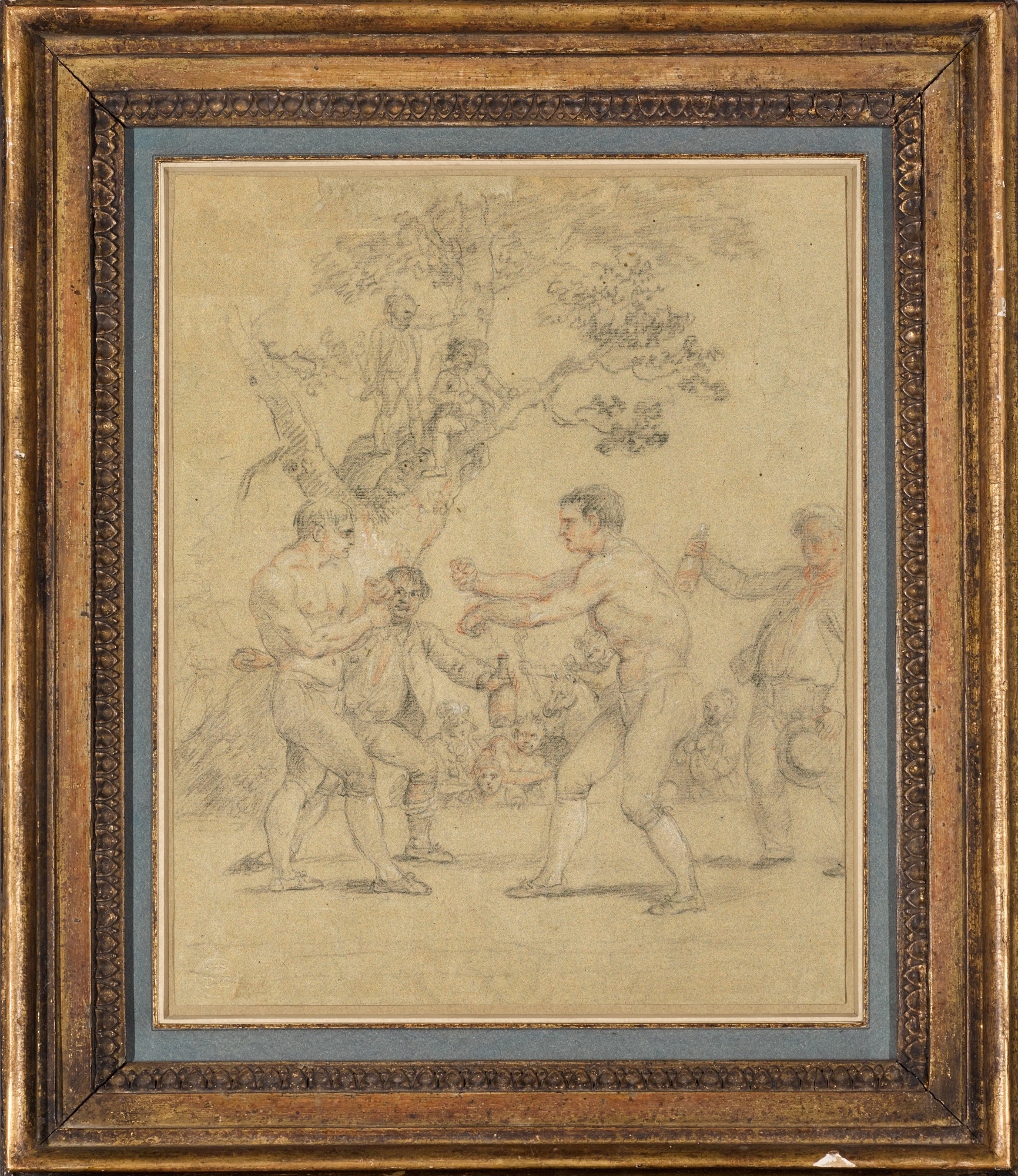JOHAN JOSEPH ZOFFANY, R.A. | PUGILISTS | Refining Taste: Works Selected ...