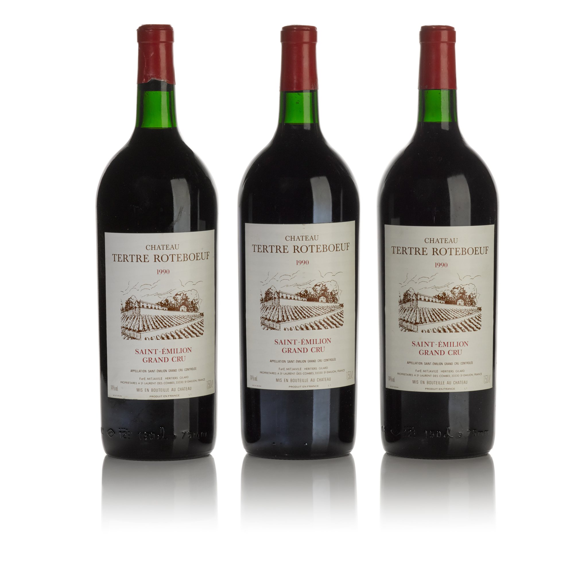Château Le Tertre Rôteboeuf 1990 (6 MAG) | The Adrian Bowden Collection ...
