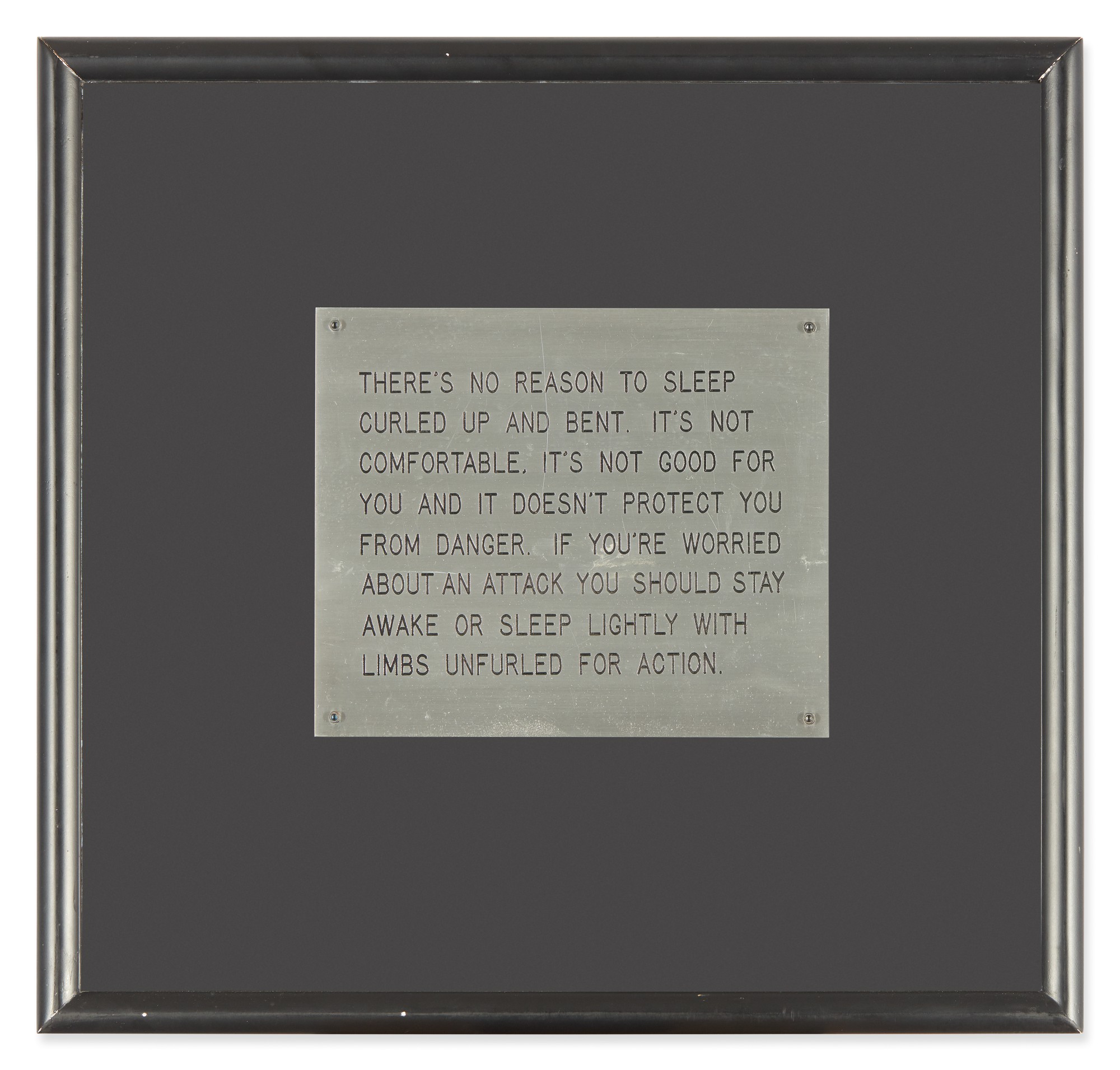 JENNY HOLZER | UNTITLED (FROM THE LIVING SERIES) | Contemporary Art ...