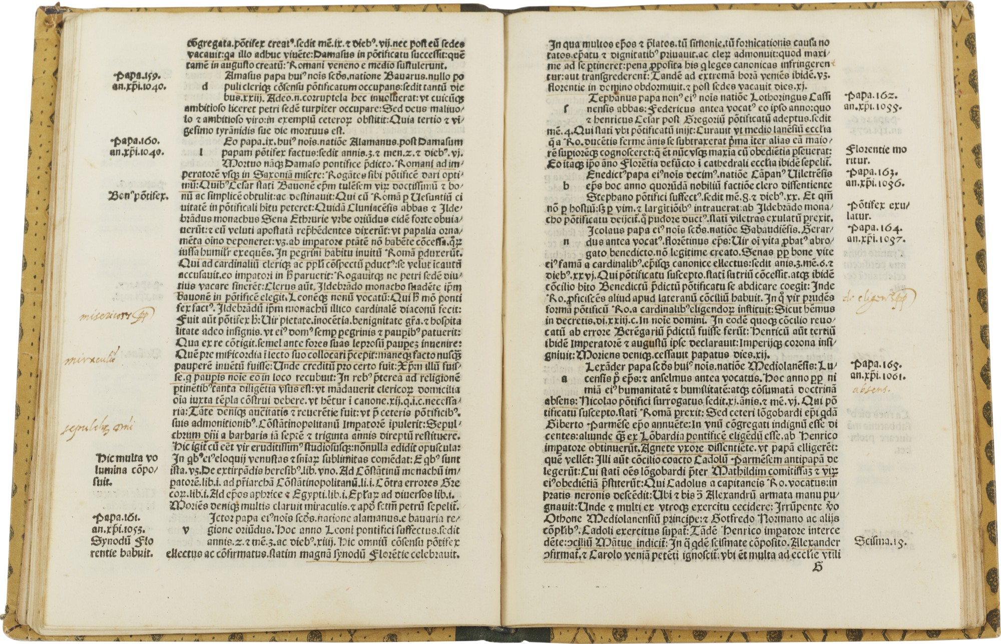 Stella, Vite duecentorum et triginta summorum Ponteficum, Venice, 1505 ...