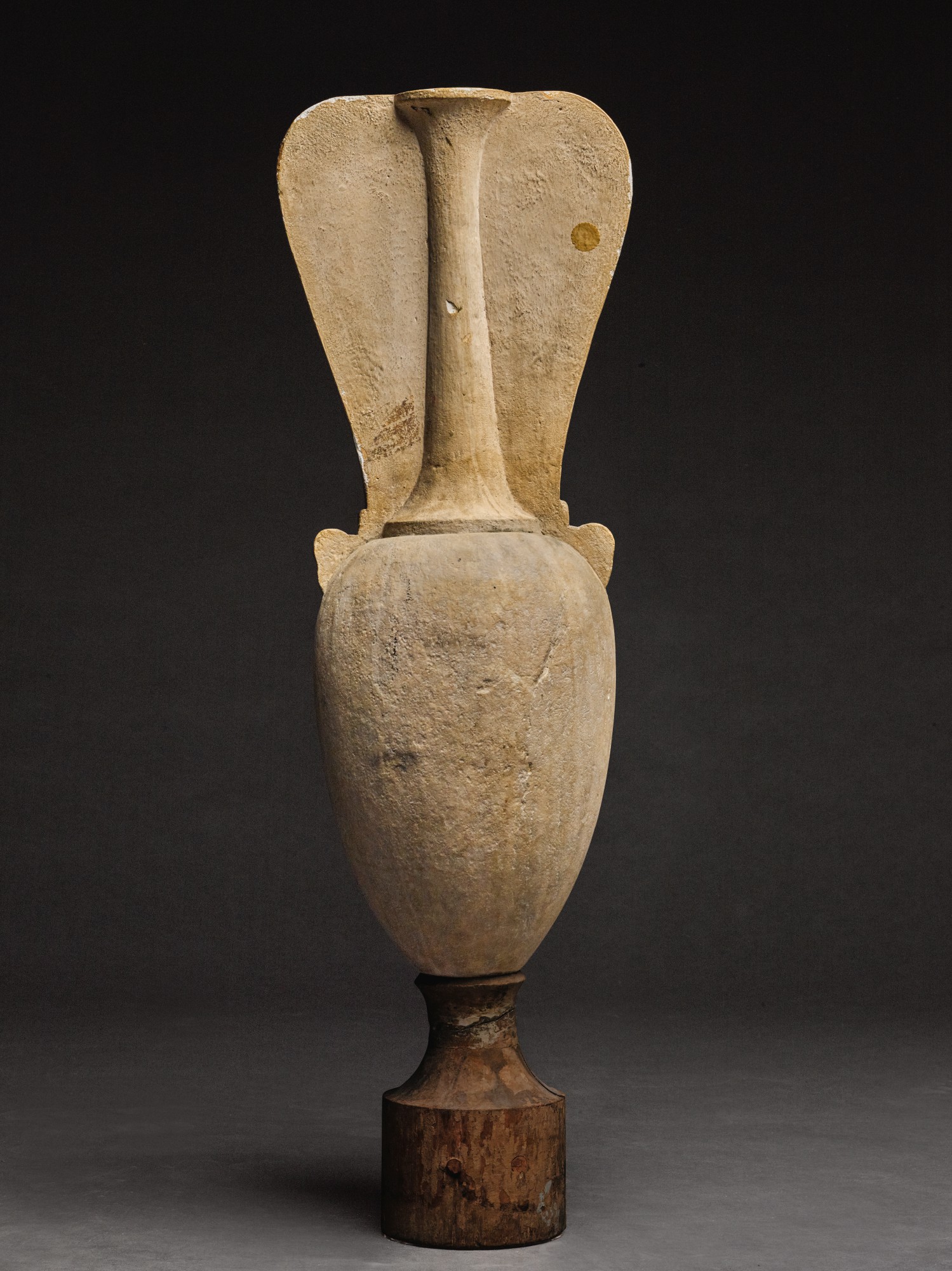 A FRAGMENTARY GREEK MARBLE LOUTROPHOROS INSCRIBED FOR KOLYMBAS, ATTIC ...