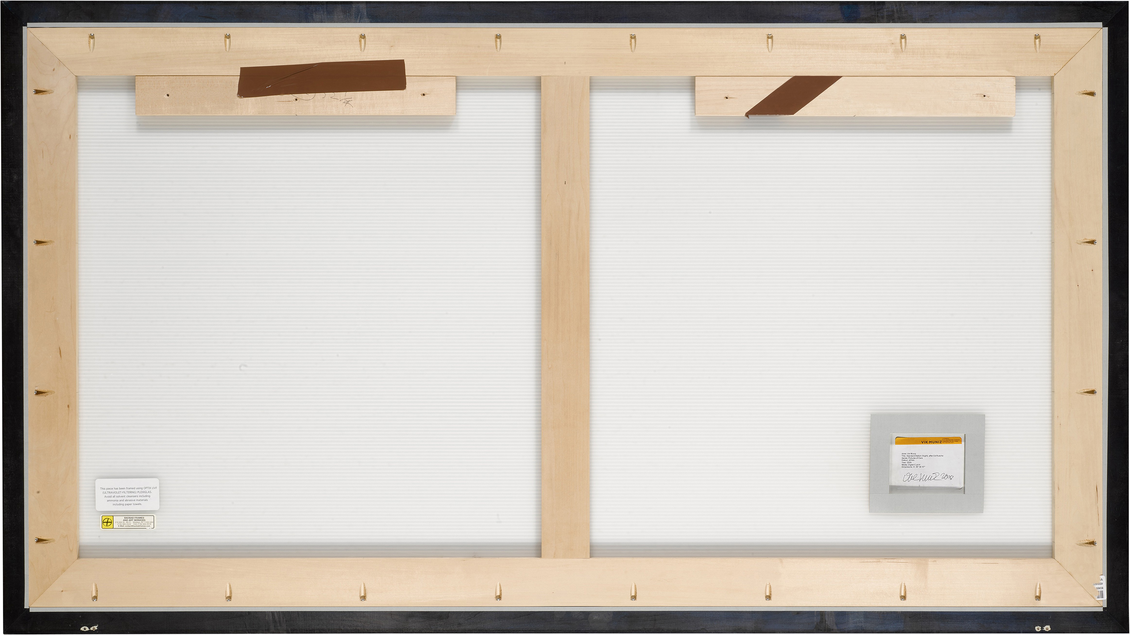 Standard Station (Night), after Ed Ruscha (from 'Pictures of Cars ...