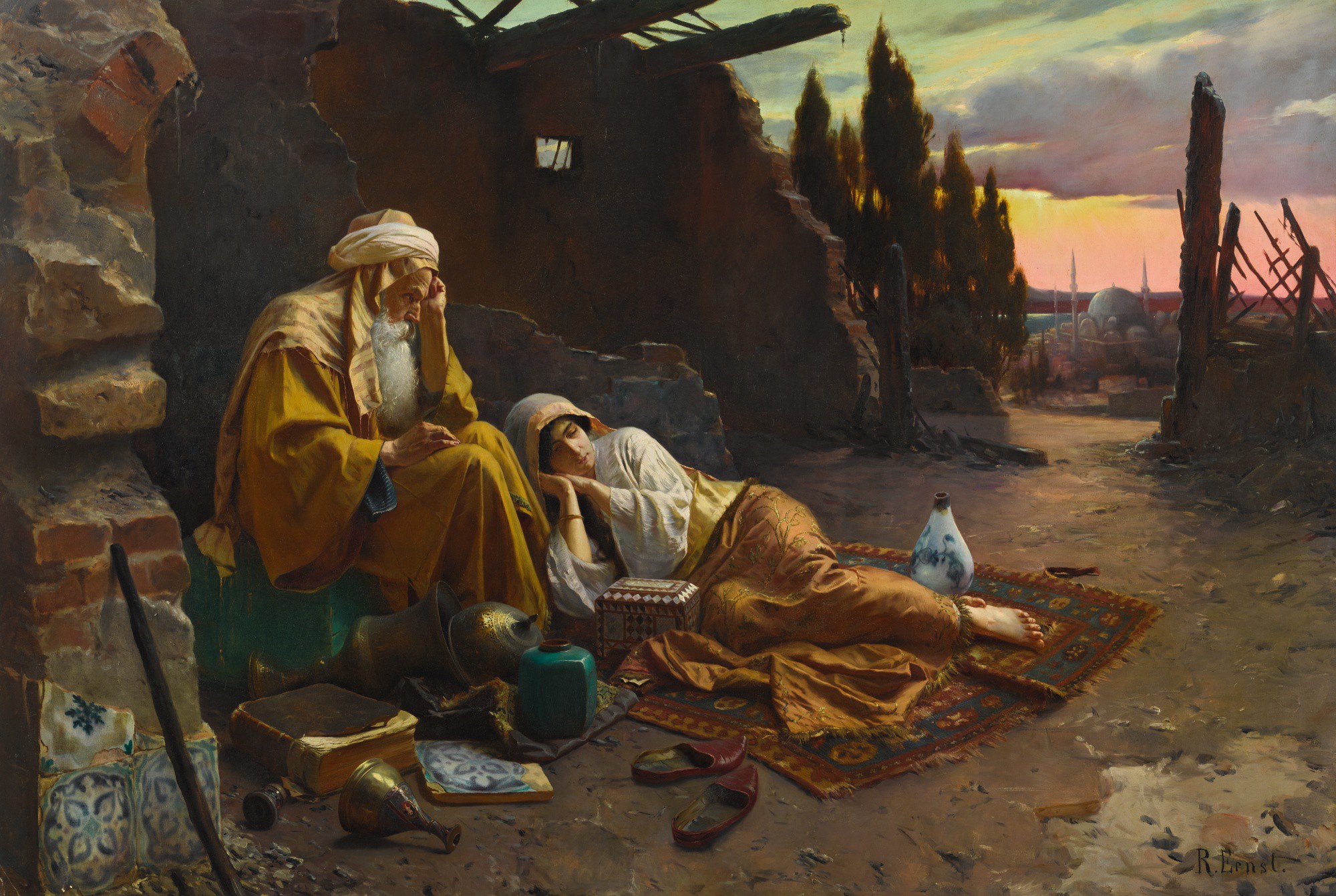 RUDOLF ERNST | A NEW DAWN | The Orientalist Sale | 2020 | Sotheby's