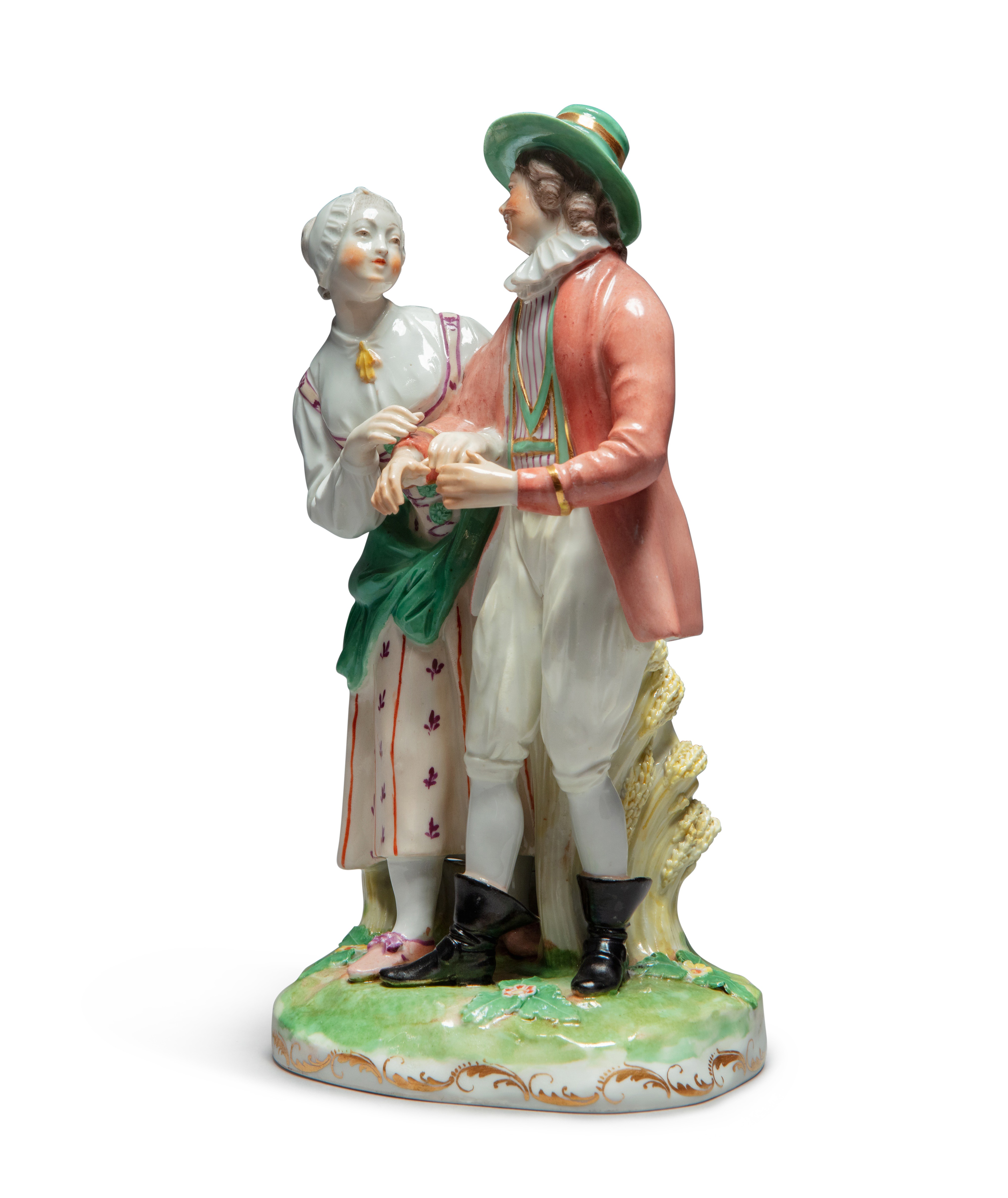 A Vienna Figure Group of a Couple, Possibly Emblematic of Summer, Circa ...