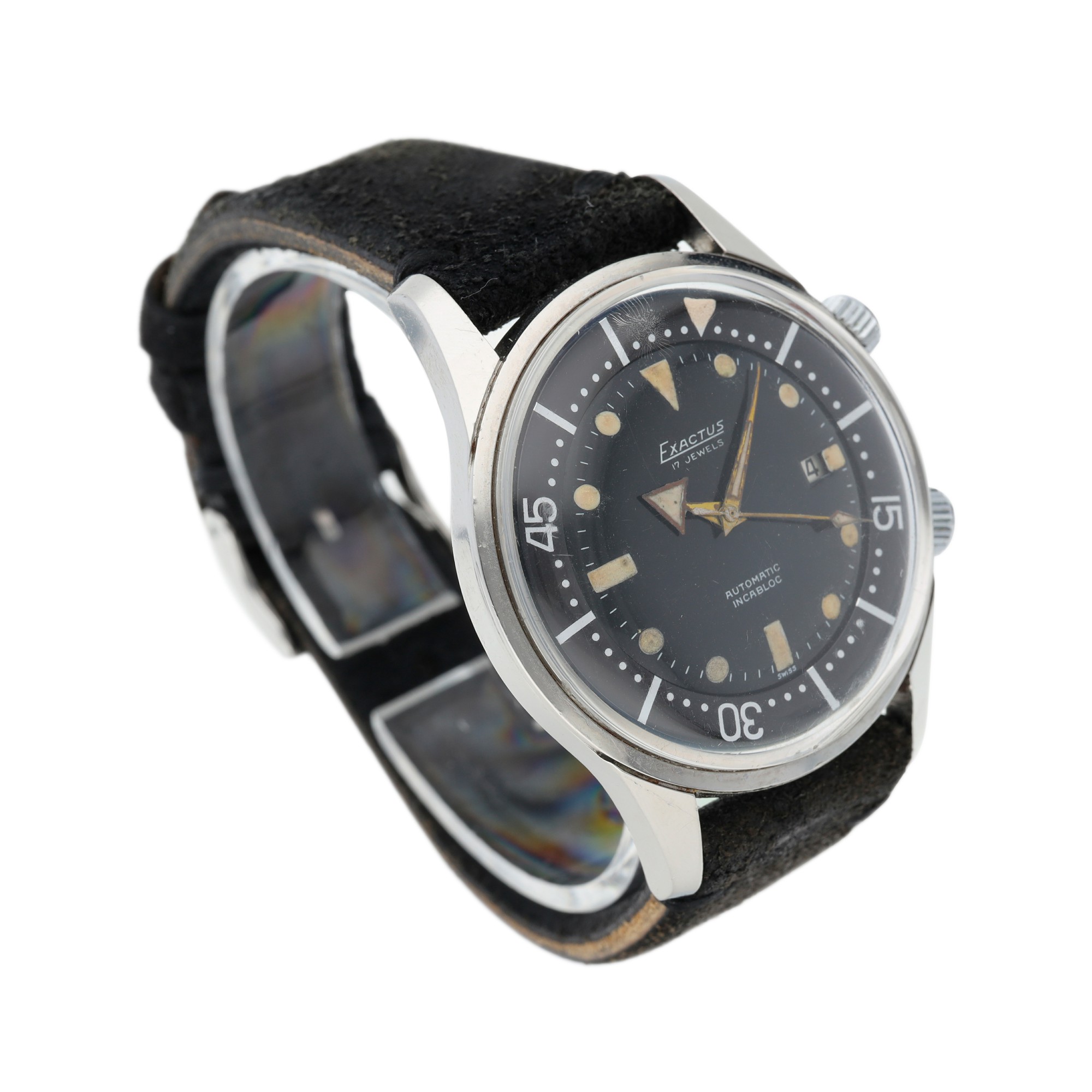 EXACTUS | REFERENCE 8835 AQUAMAX A STAINLESS STEEL AUTOMATIC WRISTWATCH ...