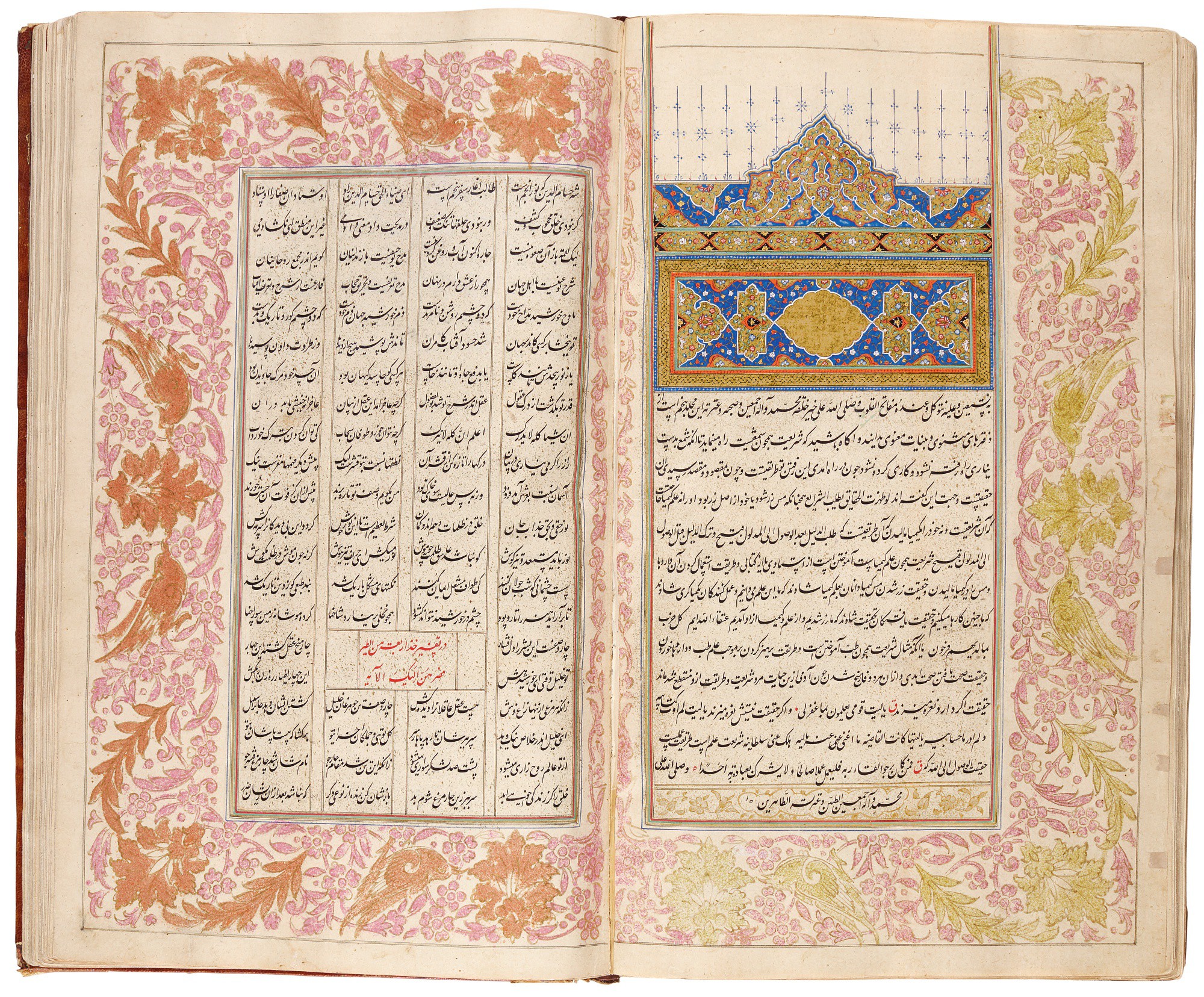 JALAL AL-DIN MUHAMMAD RUMI (D.1273 AD), THE SIX BOOKS OF THE MATHNAWI ...