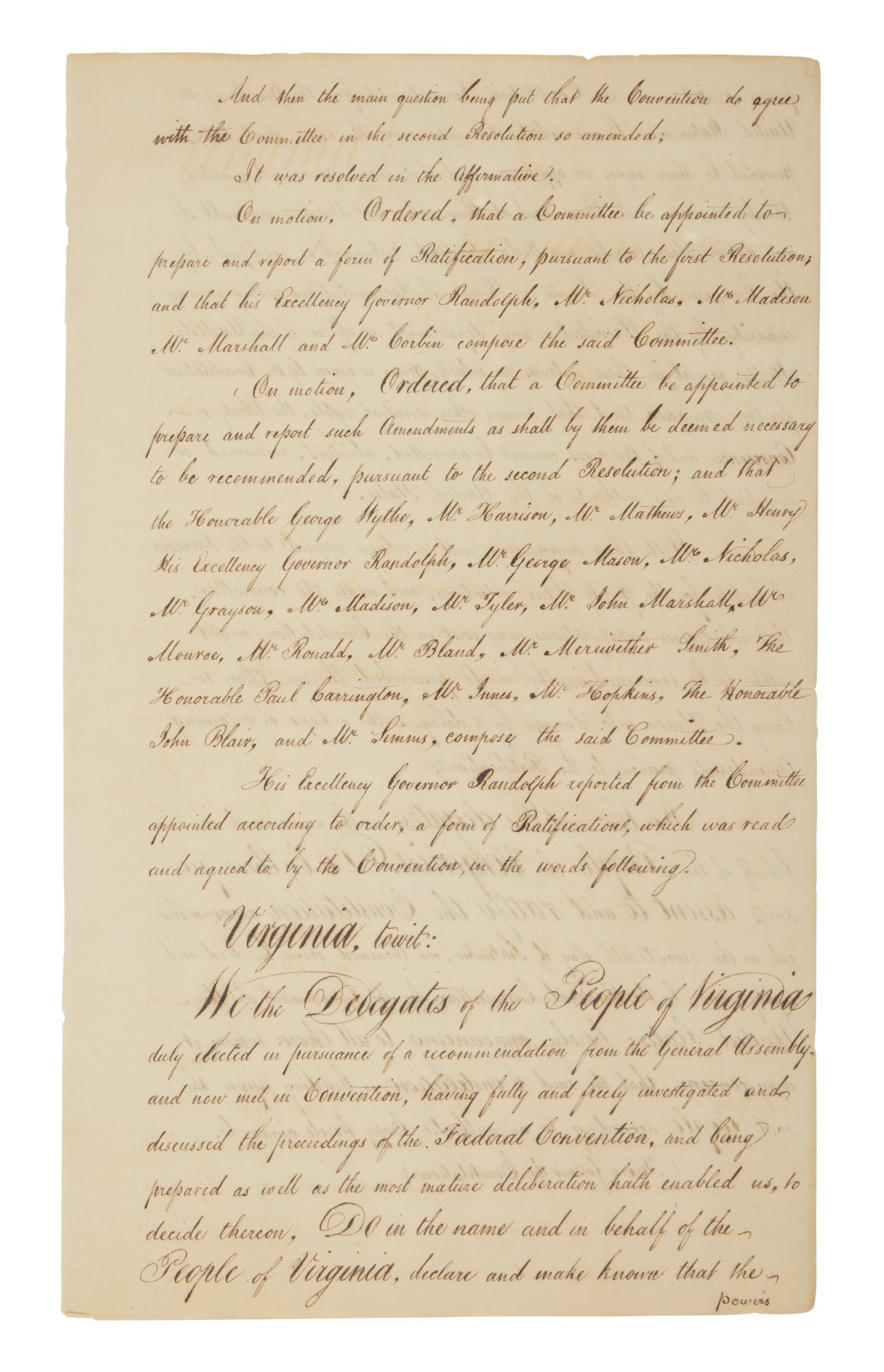 The United States Constitution and the Bill of Rights | An official ...