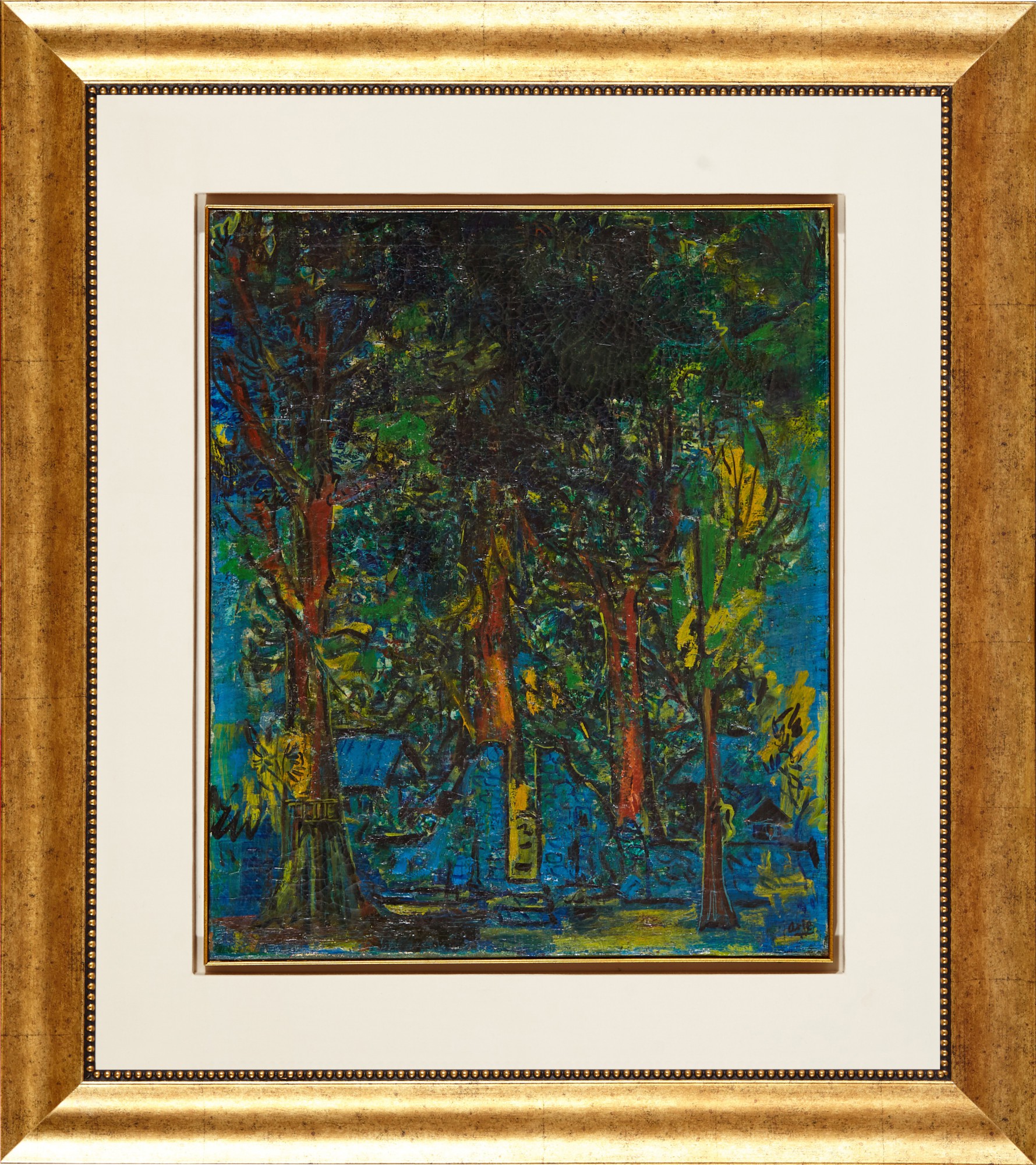 Arie Smit 阿瑞·史密特 | The Blue Temple 藍色神殿 | Modern Day Auction | | Sotheby's