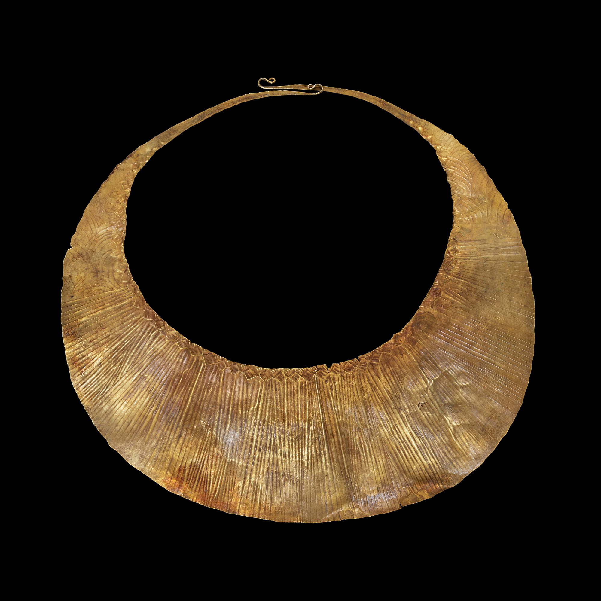 A gold breastplate North and Central Nias, 19th century | 北及中尼亞斯縣 十九世紀 ...