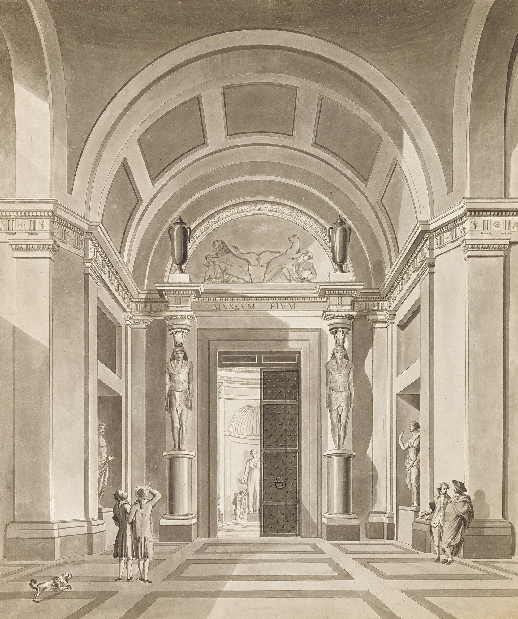 Fourteen Views of the Museo Pio-Clementino, Rome | Town & Country: A ...