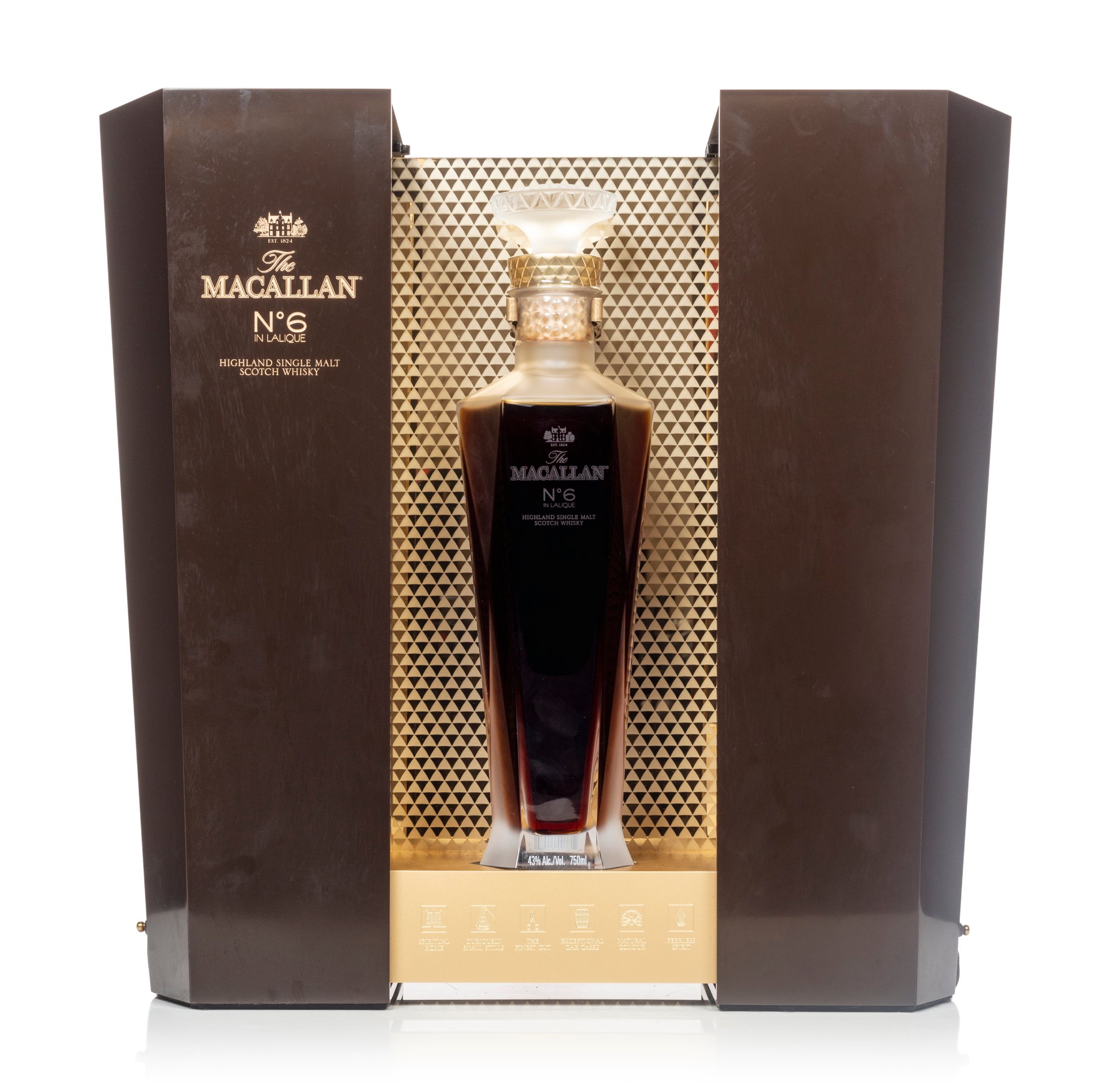 The Macallan No. 6 In Lalique Decanter 43.0 abv (1 BT75) | Finest ...