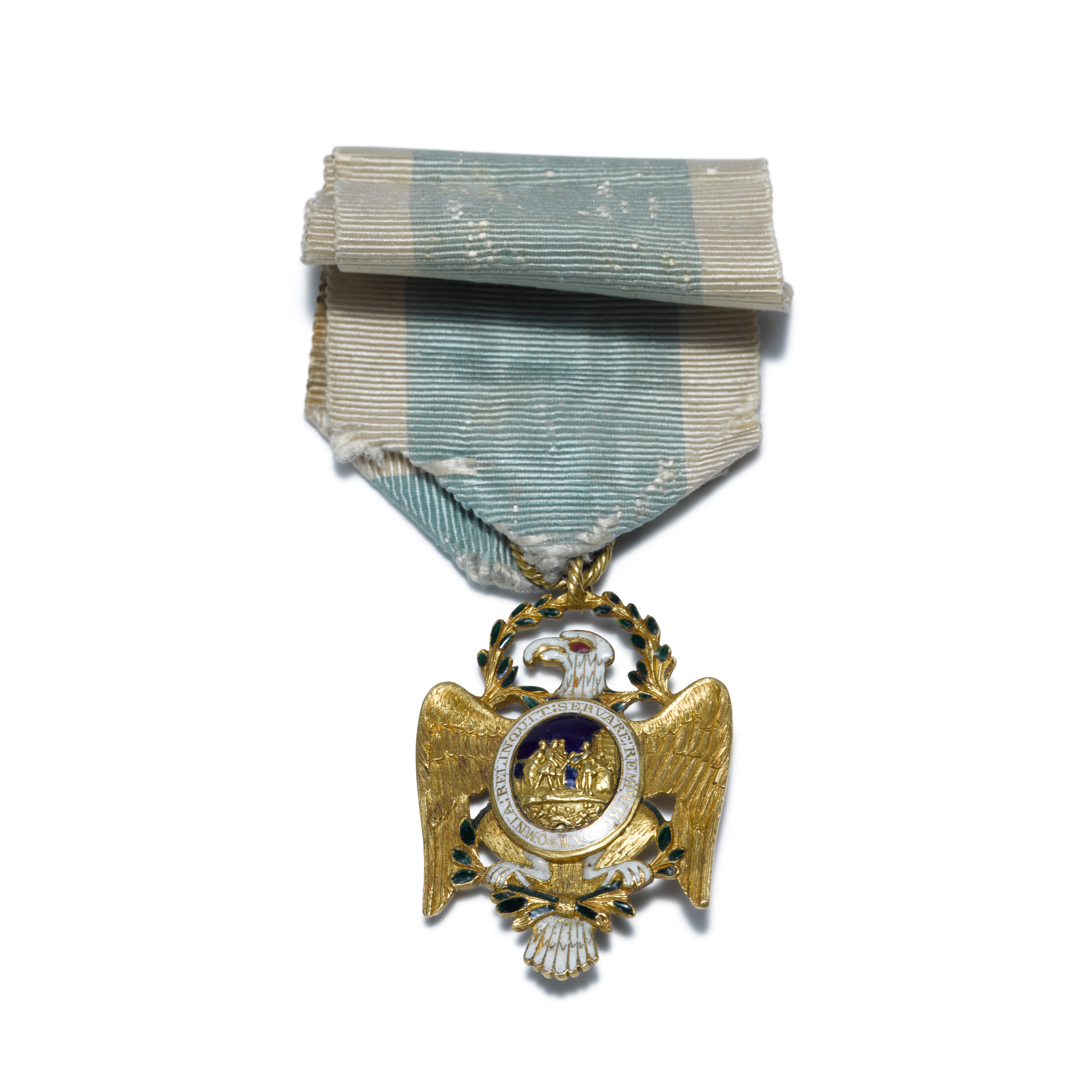 The Order of the Cincinnati: A rare American enameled gold Eagle ...
