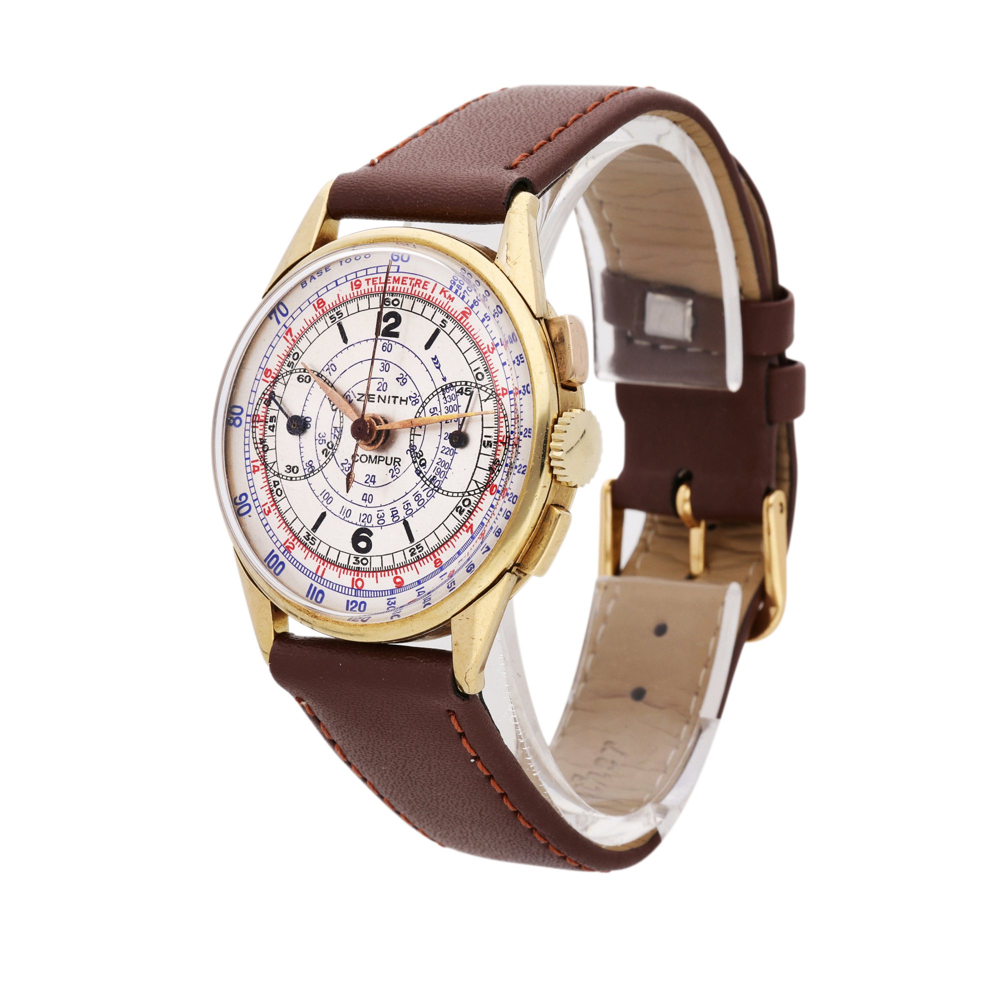 Reference 5168 | A yellow gold chronograph wristwatch, Circa 1960 ...