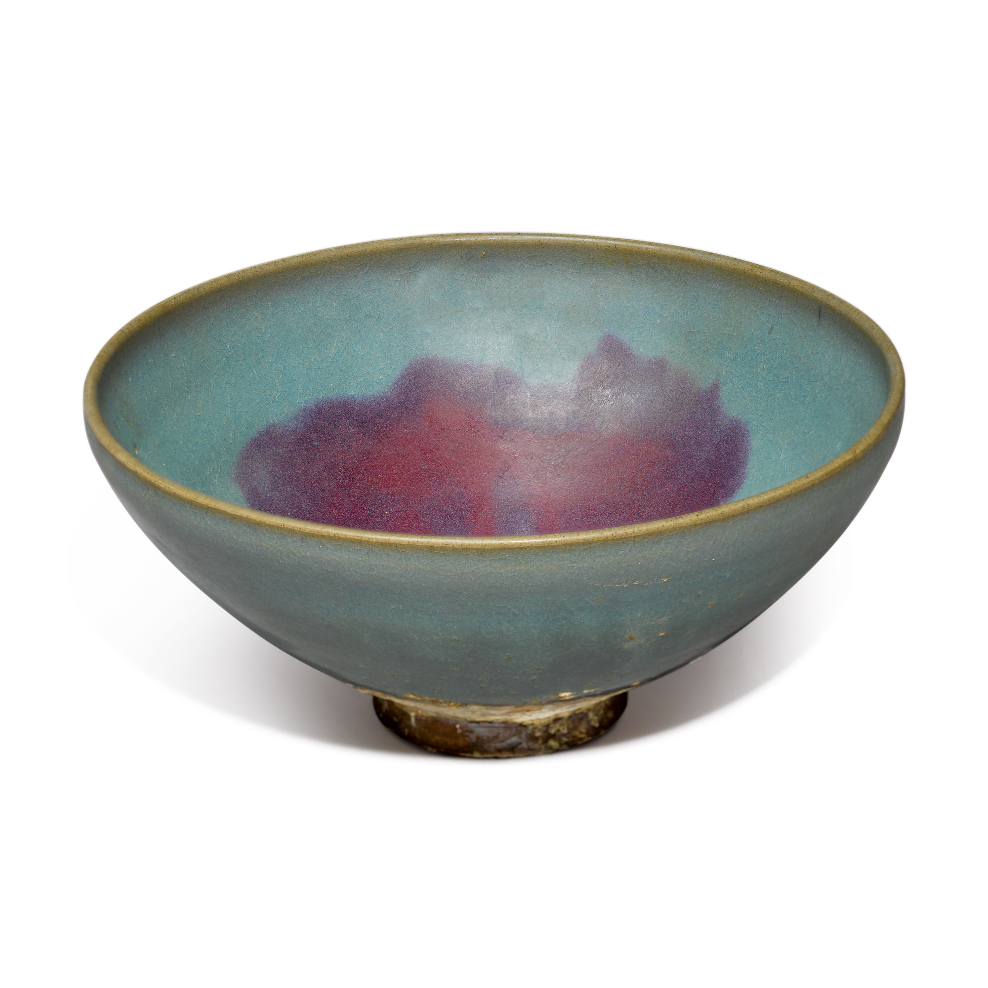 A LARGE ‘JUN’ PURPLE-SPLASHED BOWL, YUAN / MING DYNASTY | The Hundred ...