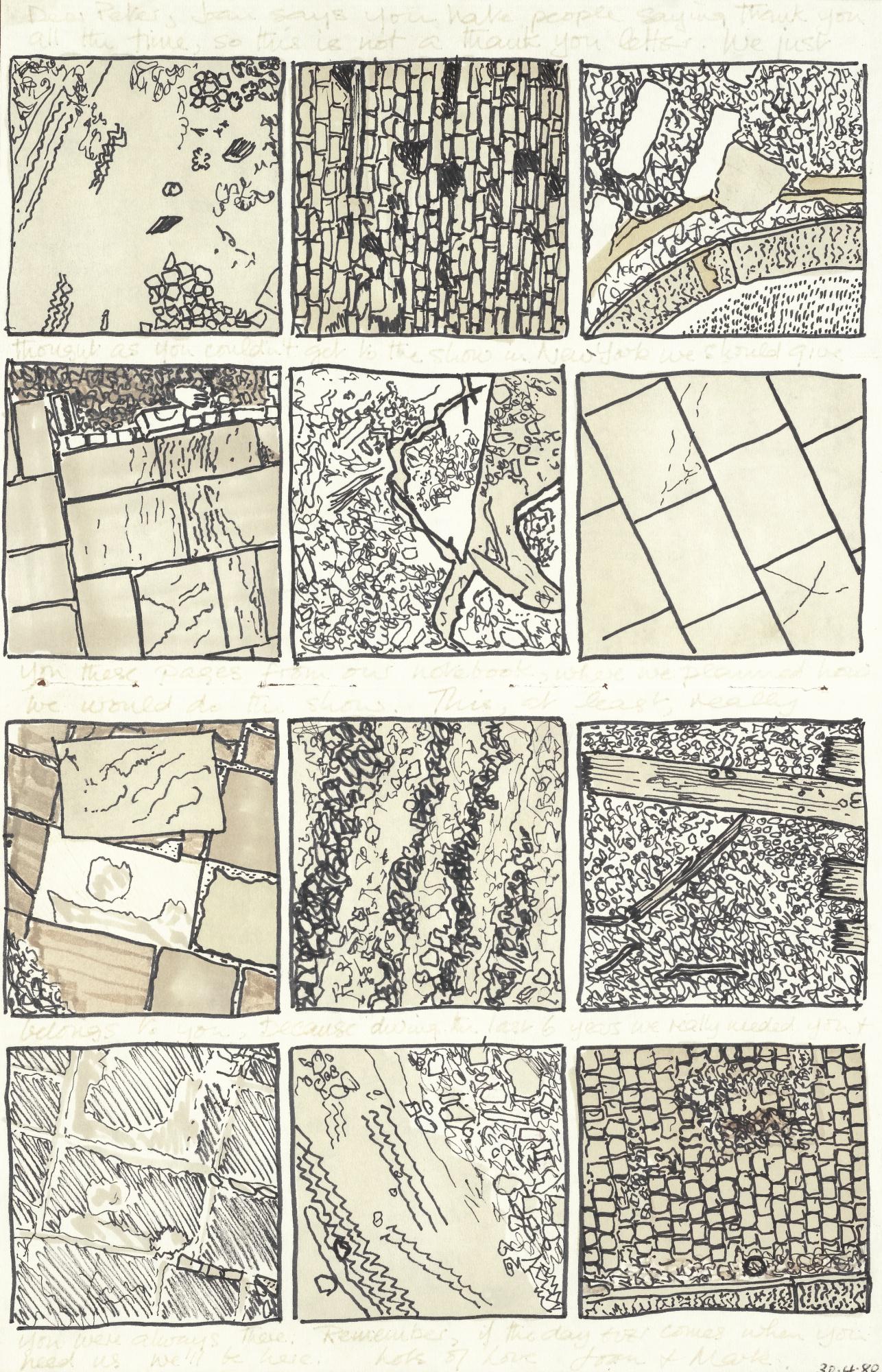 BOYLE FAMILY | PLAN FOR AN EXHIBITION, 1980 | Made in Britain | | Sotheby's