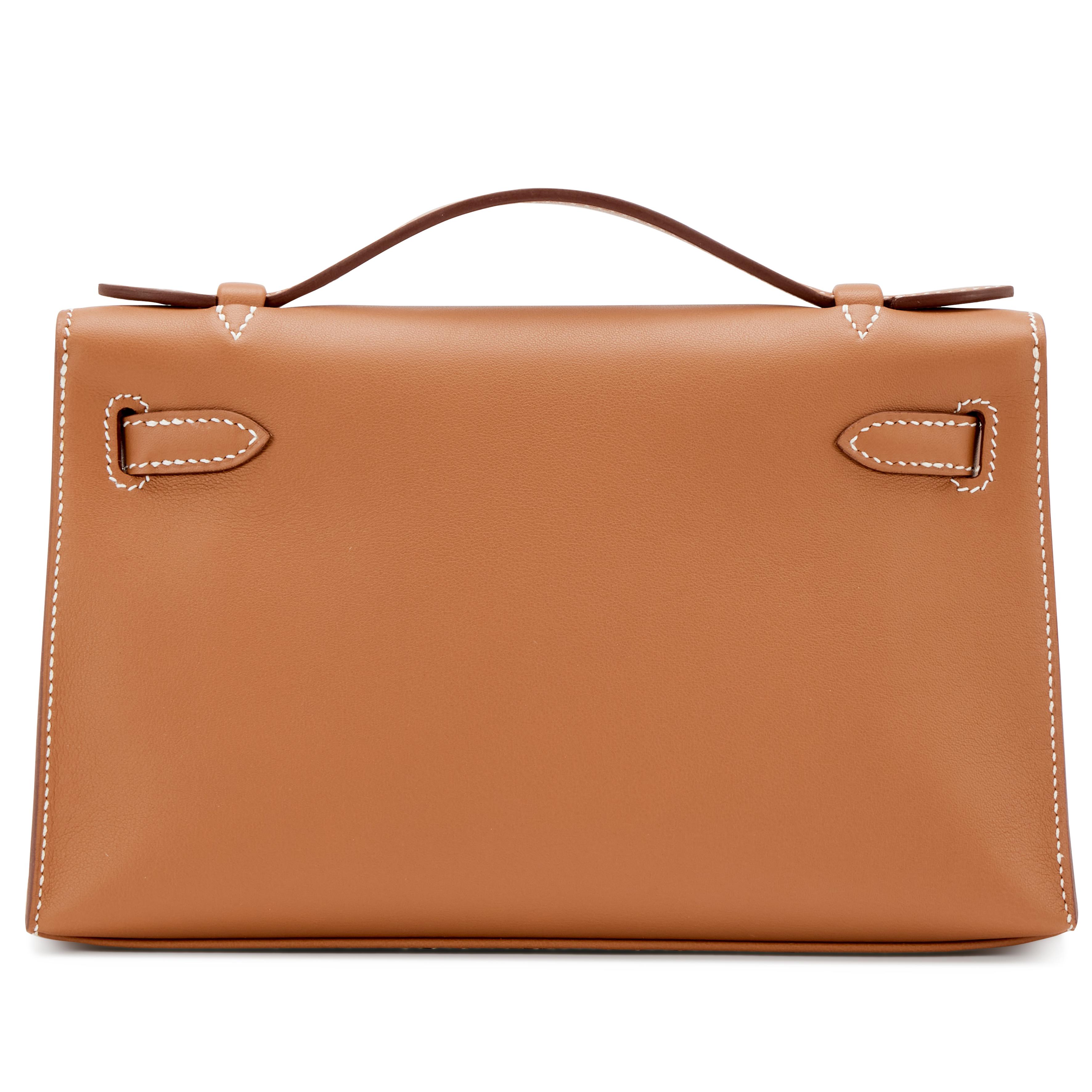 Gold Swift Kelly Pochette Gold Hardware, 2021 | Handbags & Accessories ...