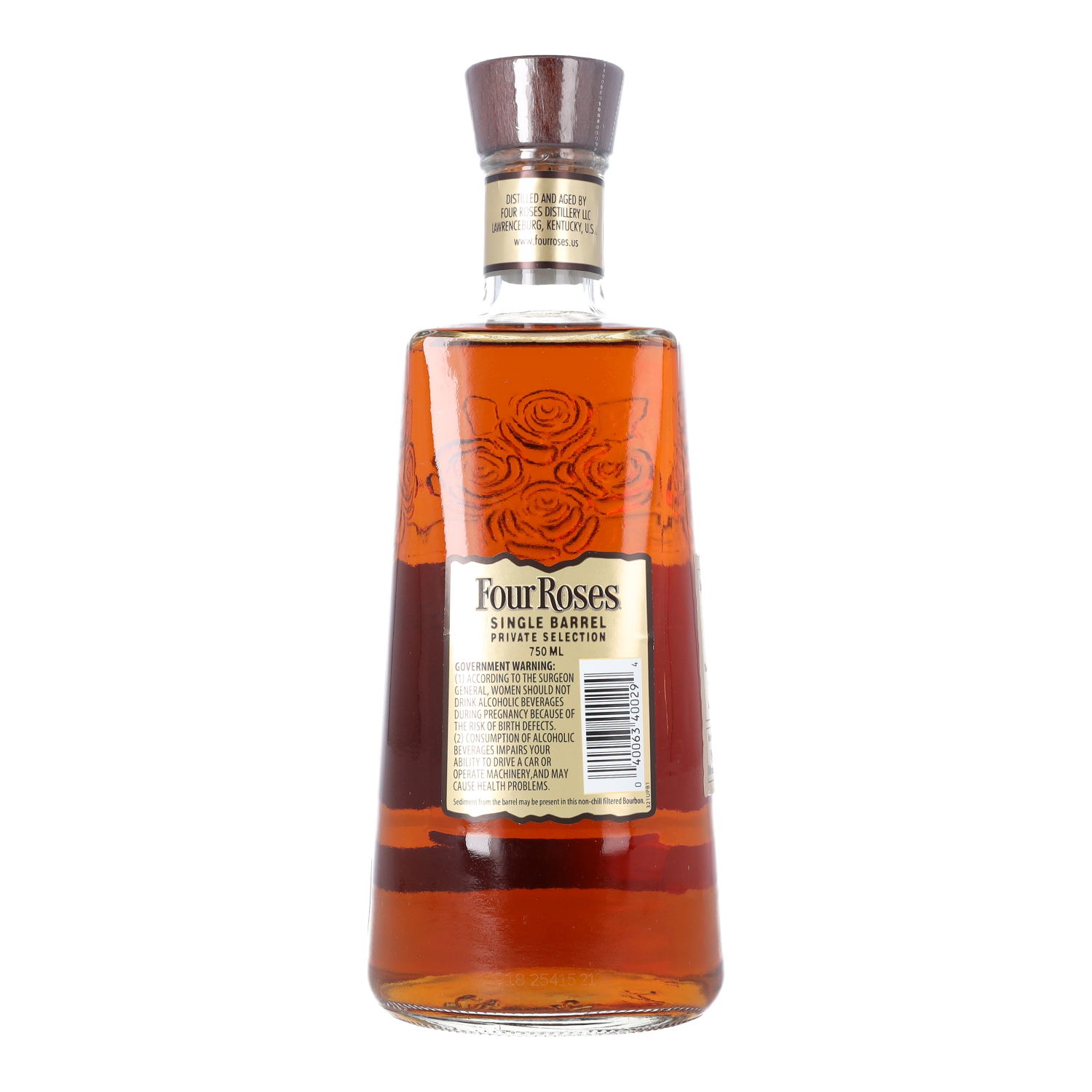 Four Roses Single Barrel Private Selection 52.7 abv NV (1 BT75 ...