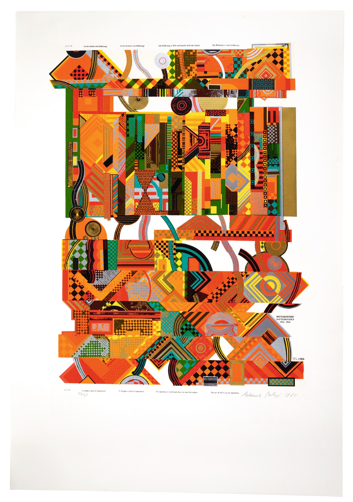SIR EDOUARDO PAOLOZZI, R.A. | AS IS WHEN | Made in Britain | | Sotheby's