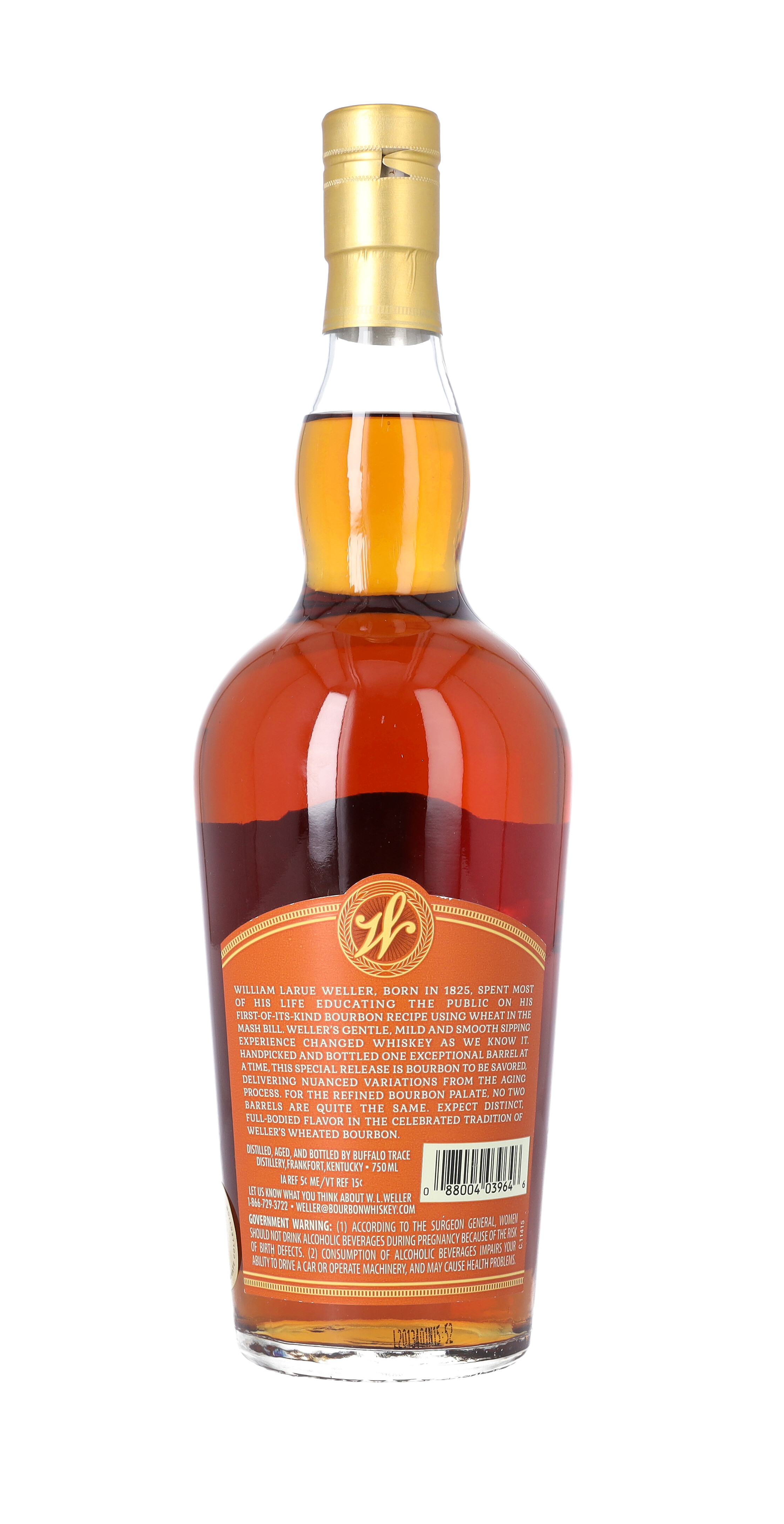 W.L. Weller Single Barrel 97 proof NV (1 BT75) | Bourbon & Rye Whiskey ...