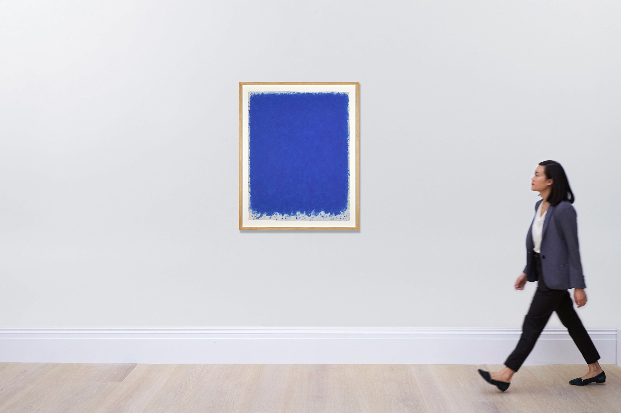 WILLIAM TURNBULL | UNTITLED (BLUE) | William Turnbull - The Eternal Now ...