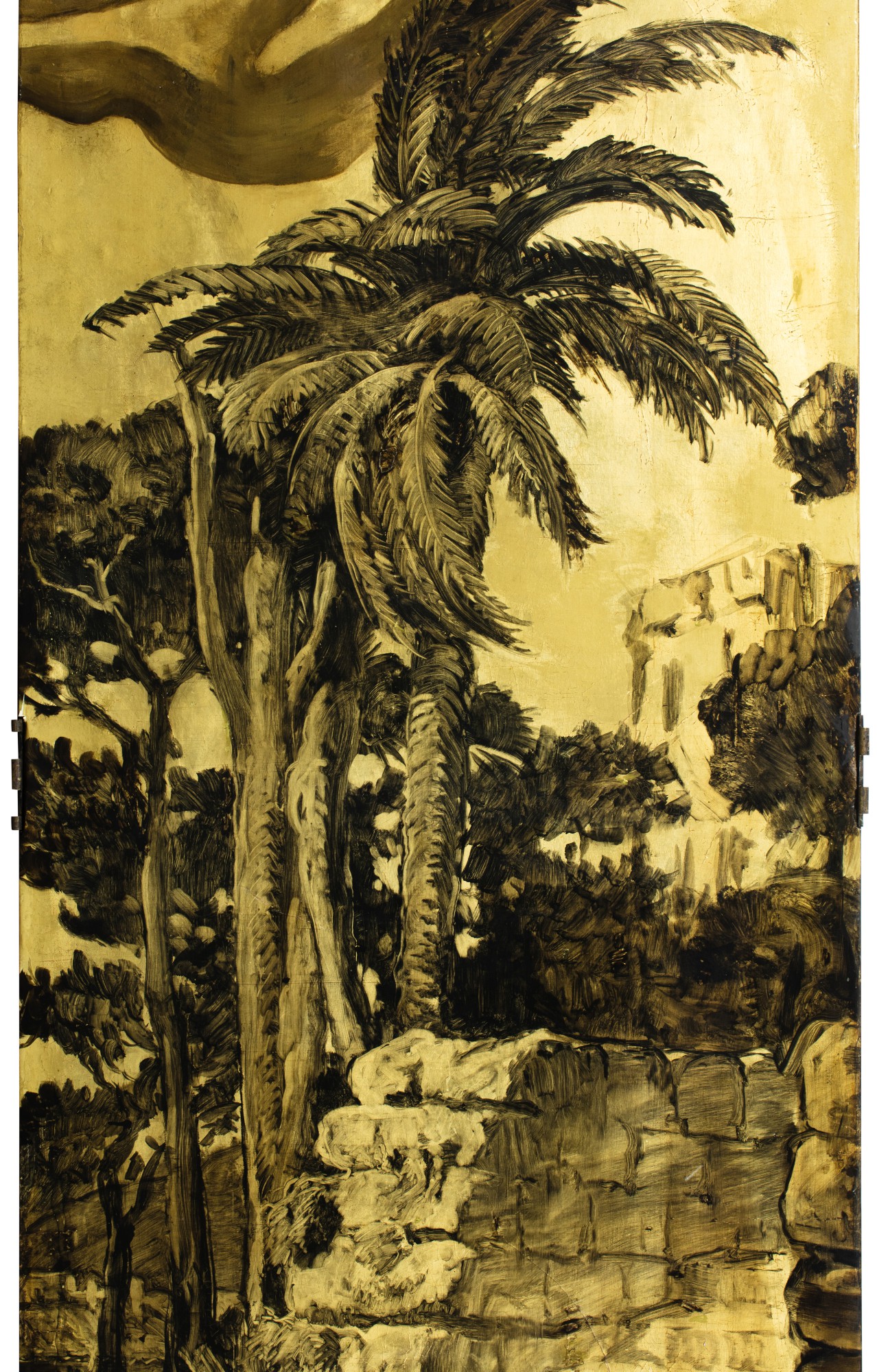 José María Sert (1874-1945) 'Vision de Naples' An eleven-leaf screen ...