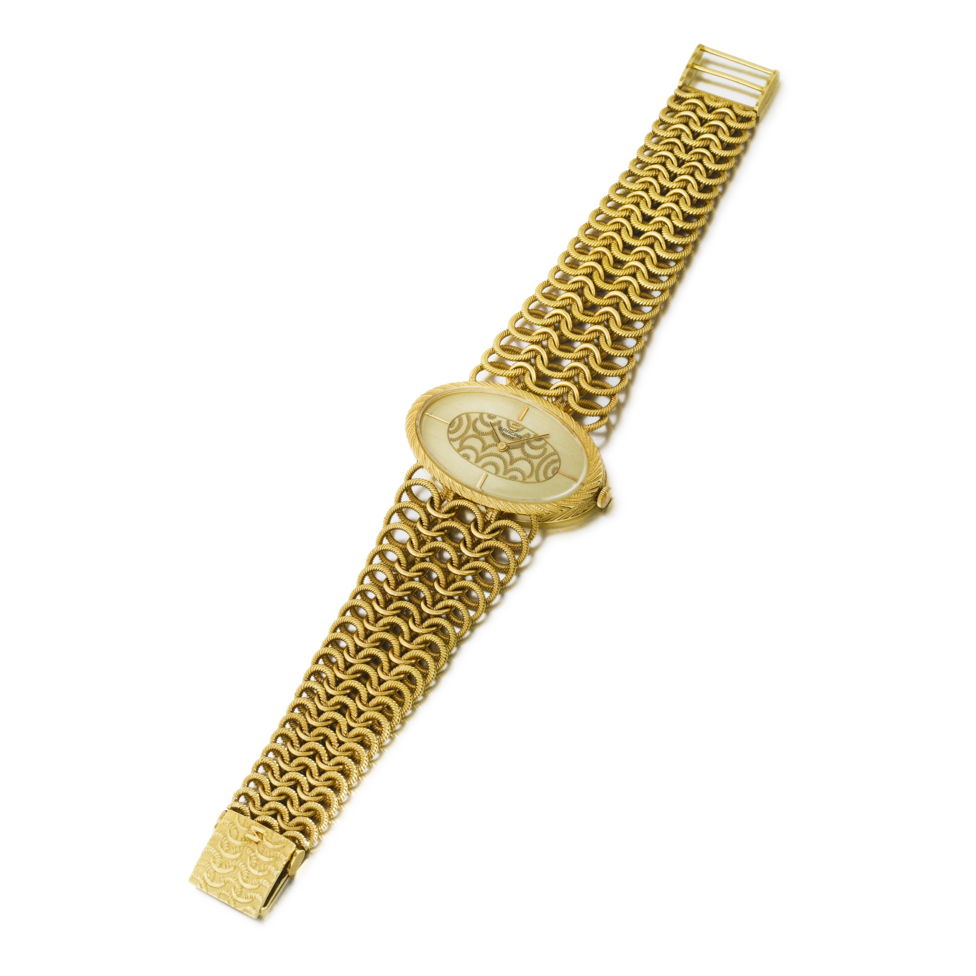 Sarcar | Montre bracelet de dame or | Lady's gold bracelet watch | Fine ...